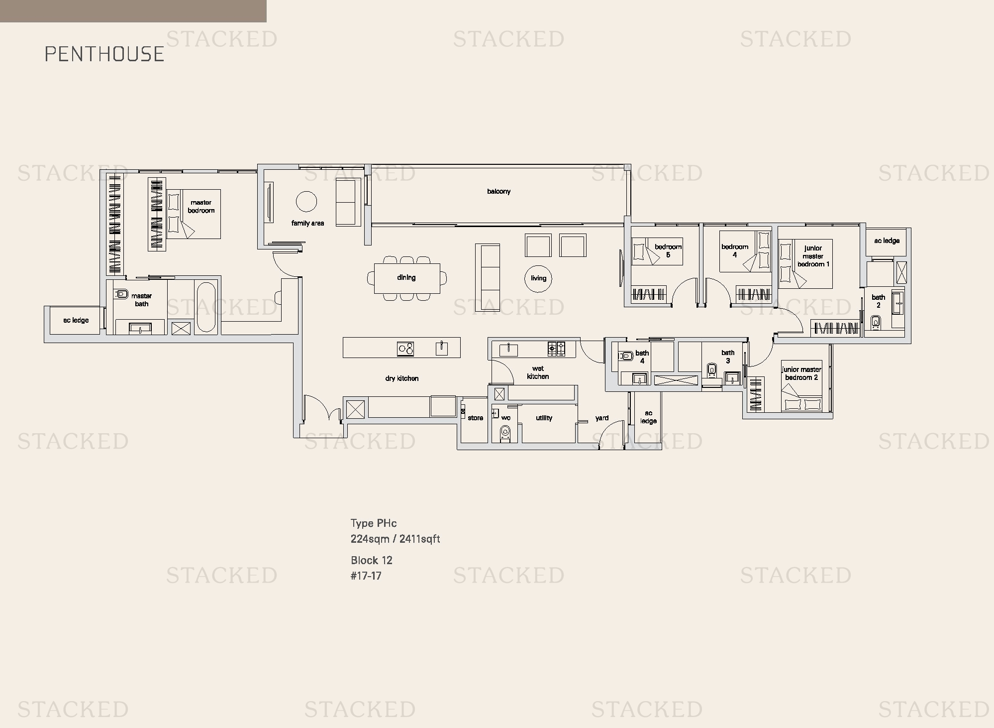 Stacked homes - The Panorama Singapore Condo Floor Plans, Images And ...