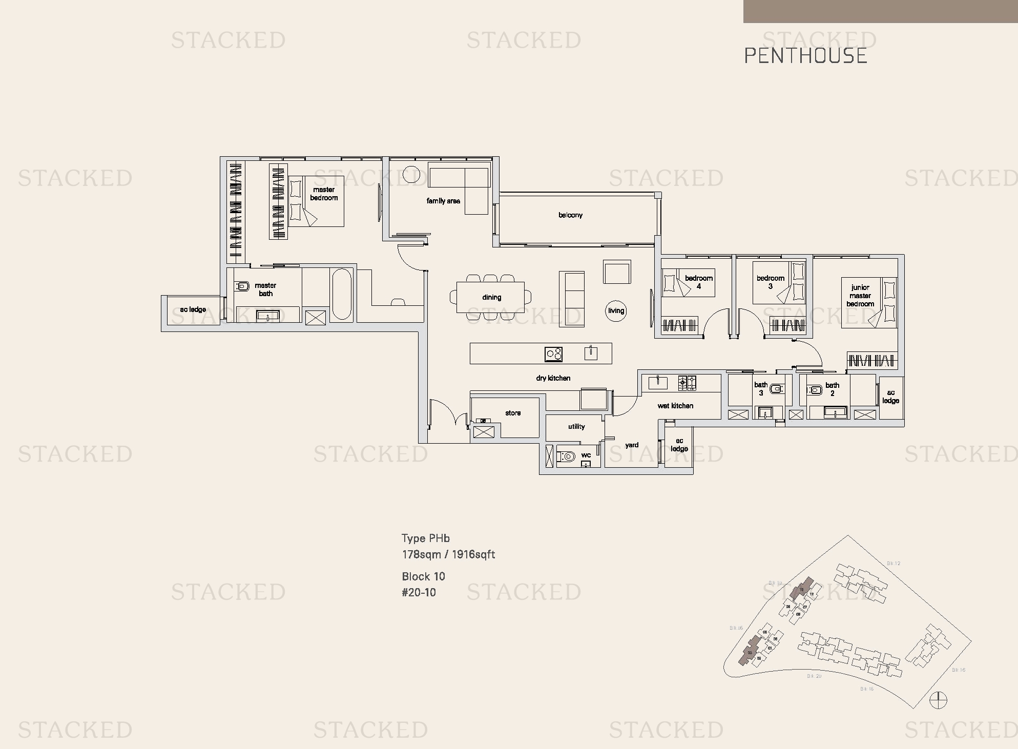 Stacked homes - The Panorama Singapore Condo Floor Plans, Images And ...