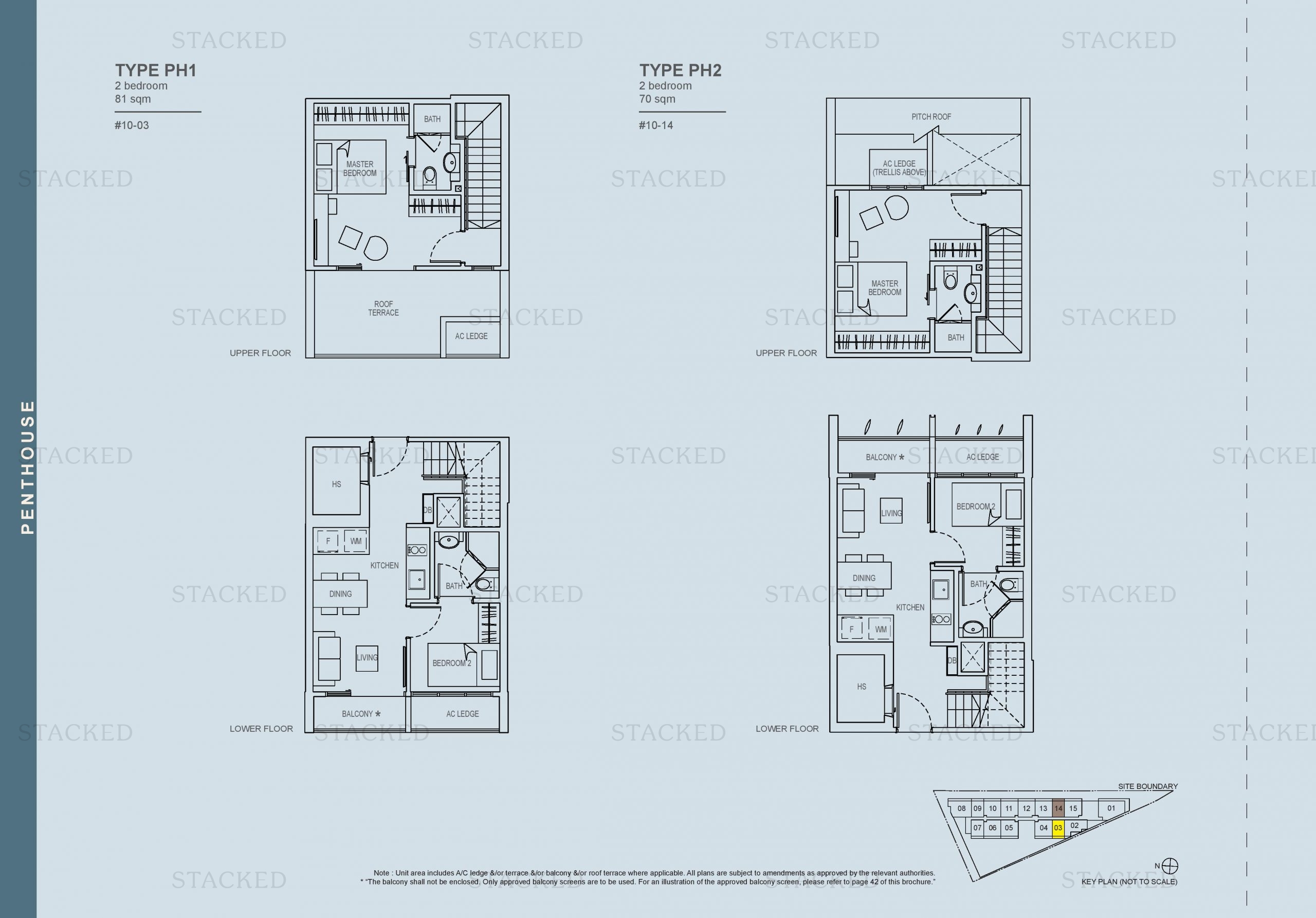 Stacked homes - The Rise @ Oxley - Residences Singapore Condo Floor ...