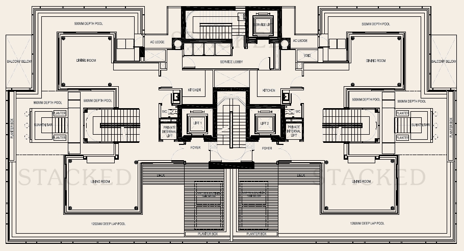 Stacked homes - The Ritz-carlton Residences Singapore Cairnhill ...