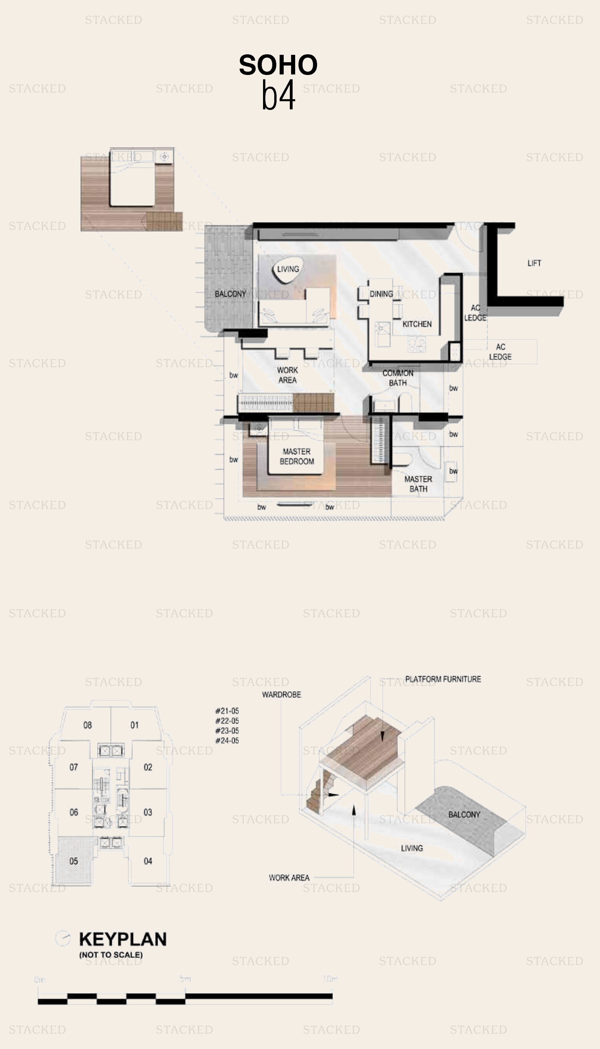 Stacked homes - The Scotts Tower Singapore Condo Floor Plans, Images ...