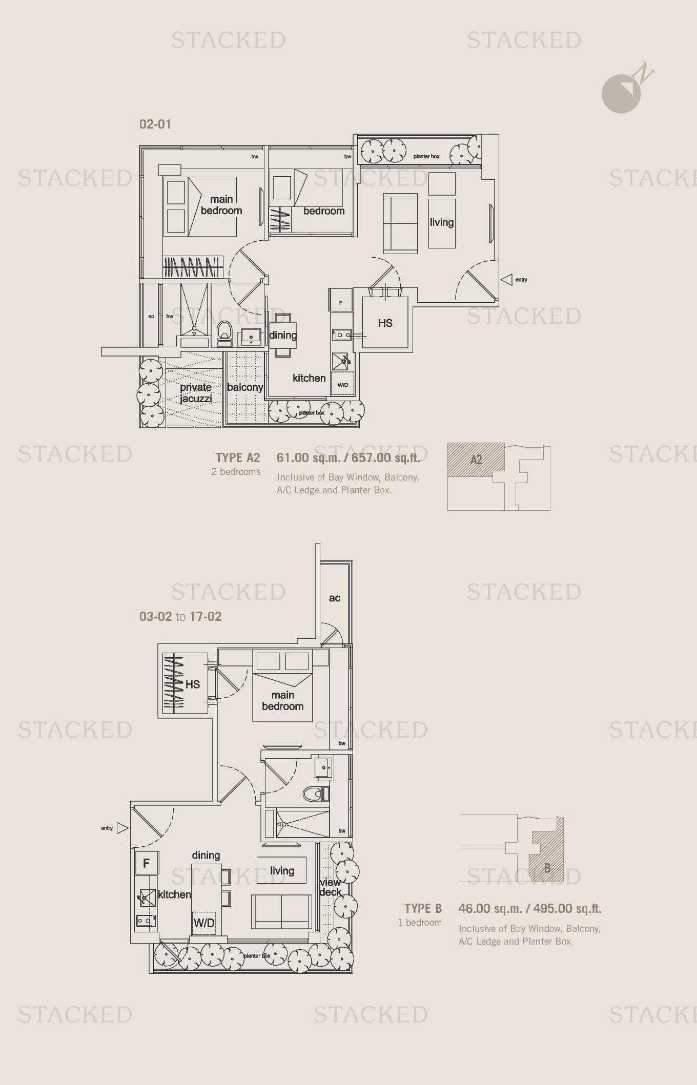 Stacked homes - The Tier Singapore Condo Floor Plans, Images And ...