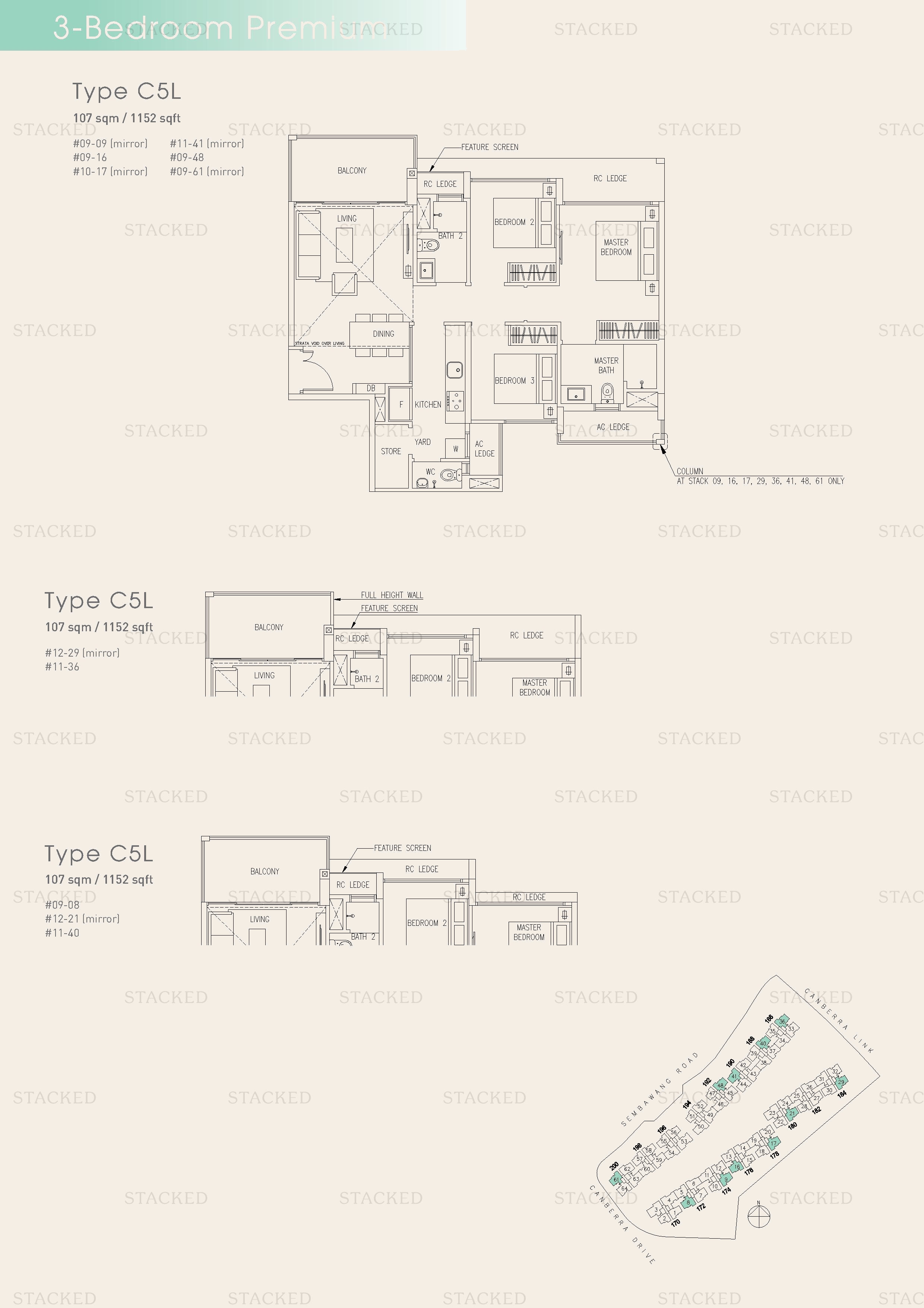 Stacked homes - The Visionaire Singapore Condo Floor Plans, Images And ...