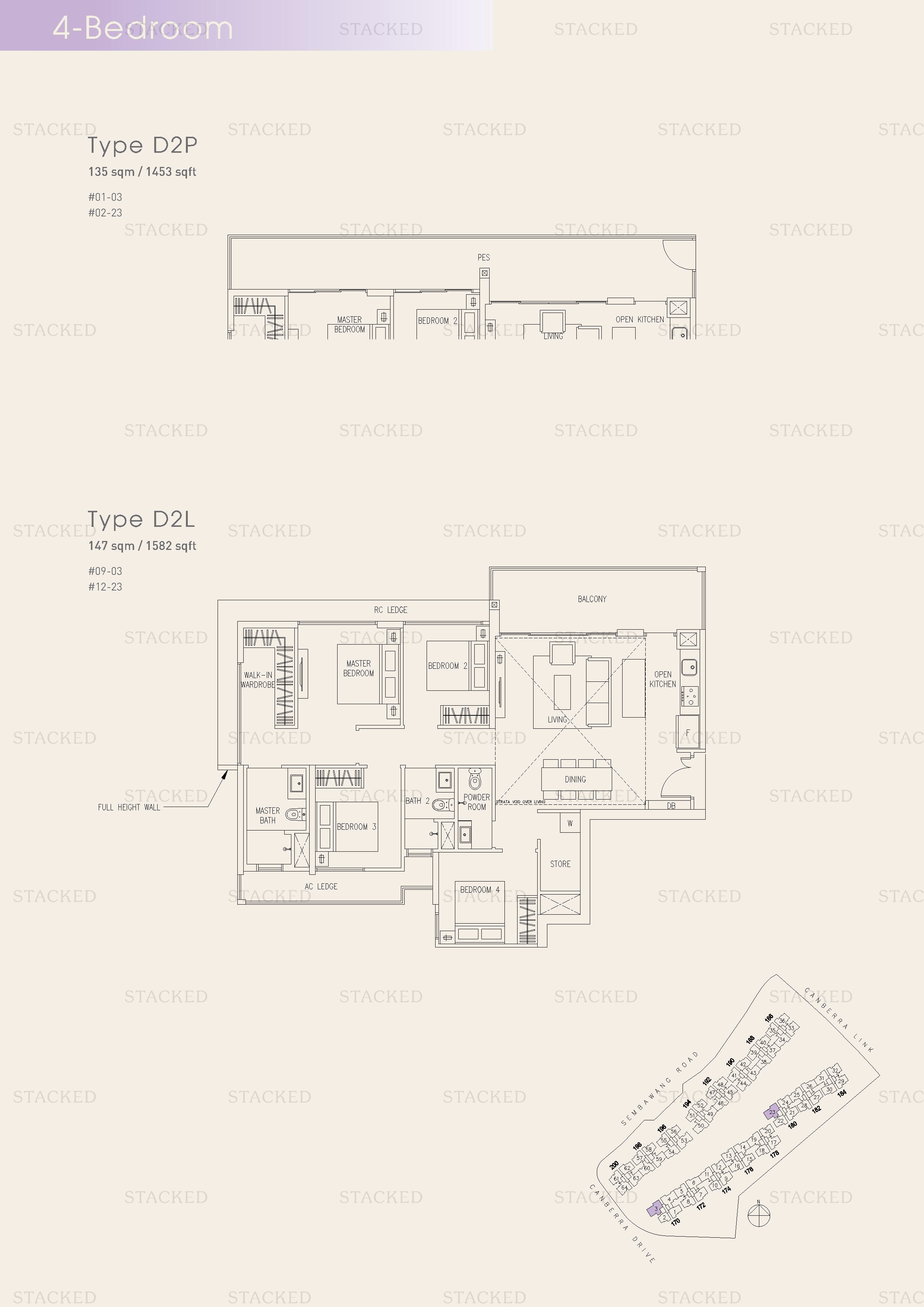 Stacked homes - The Visionaire Singapore Condo Floor Plans, Images And ...