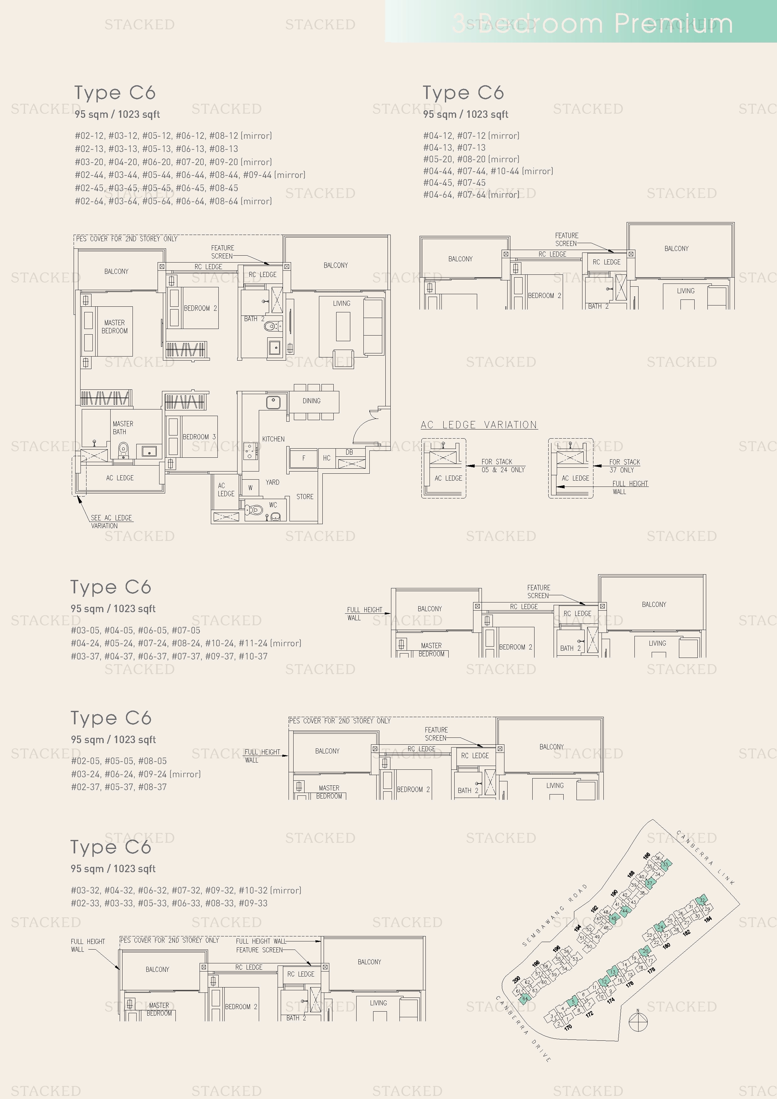 Stacked homes - The Visionaire Singapore Condo Floor Plans, Images And ...