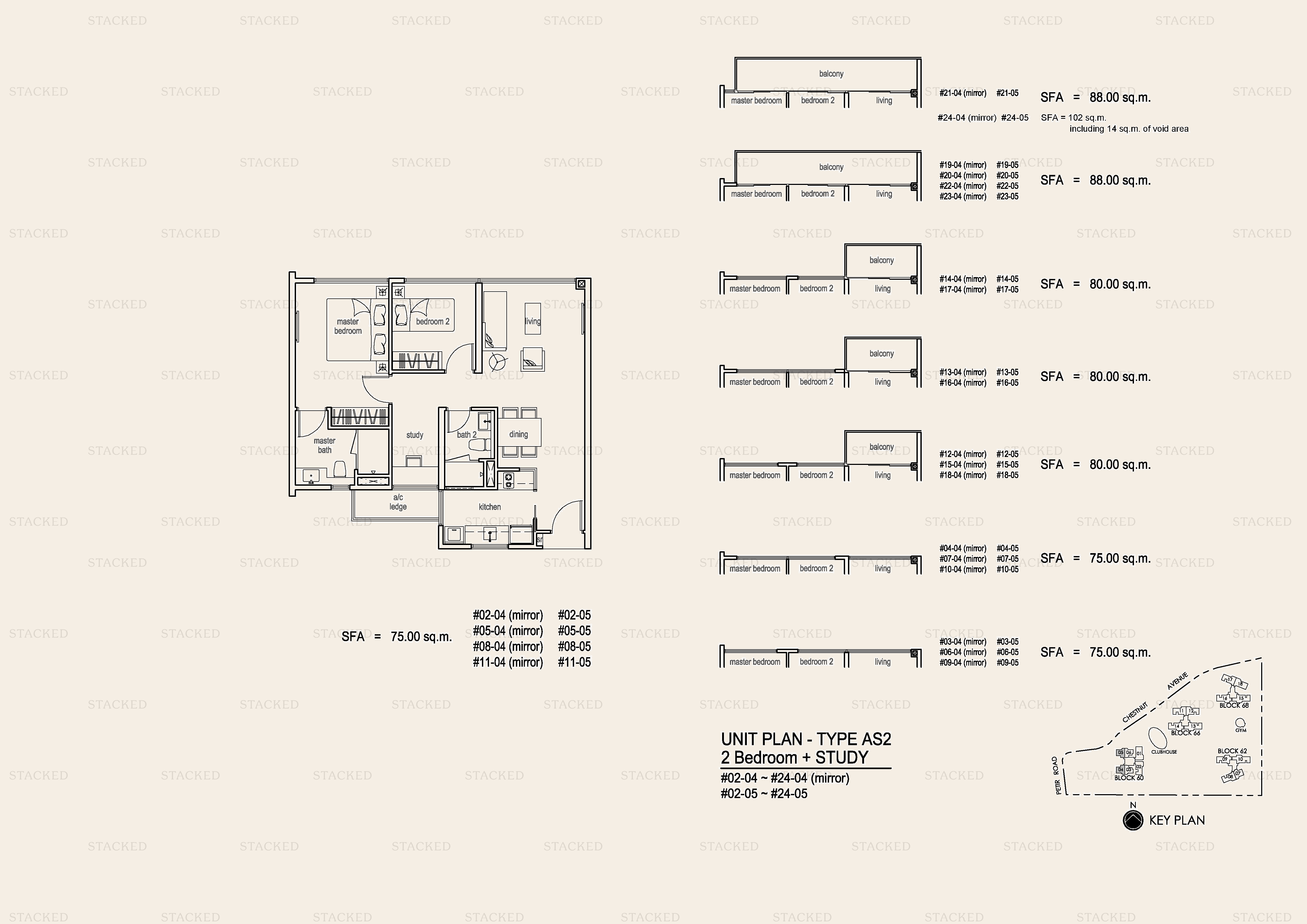 Stacked homes - Tree House Singapore Condo Floor Plans, Images And ...