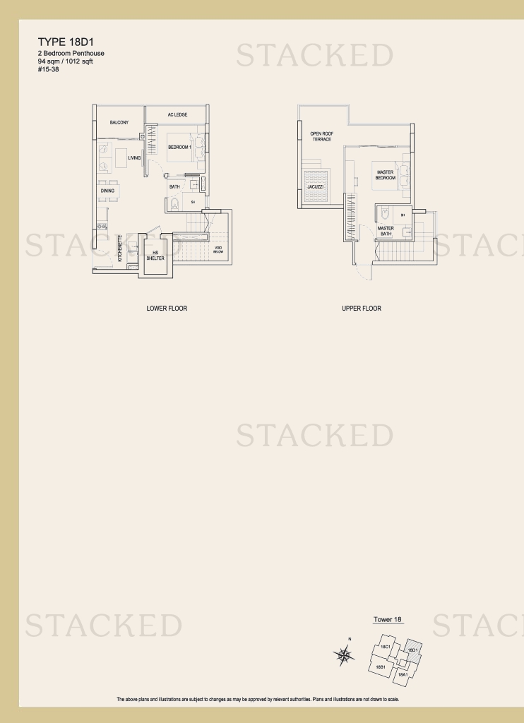 Stacked homes - Urban Vista Singapore Condo Floor Plans, Images And ...