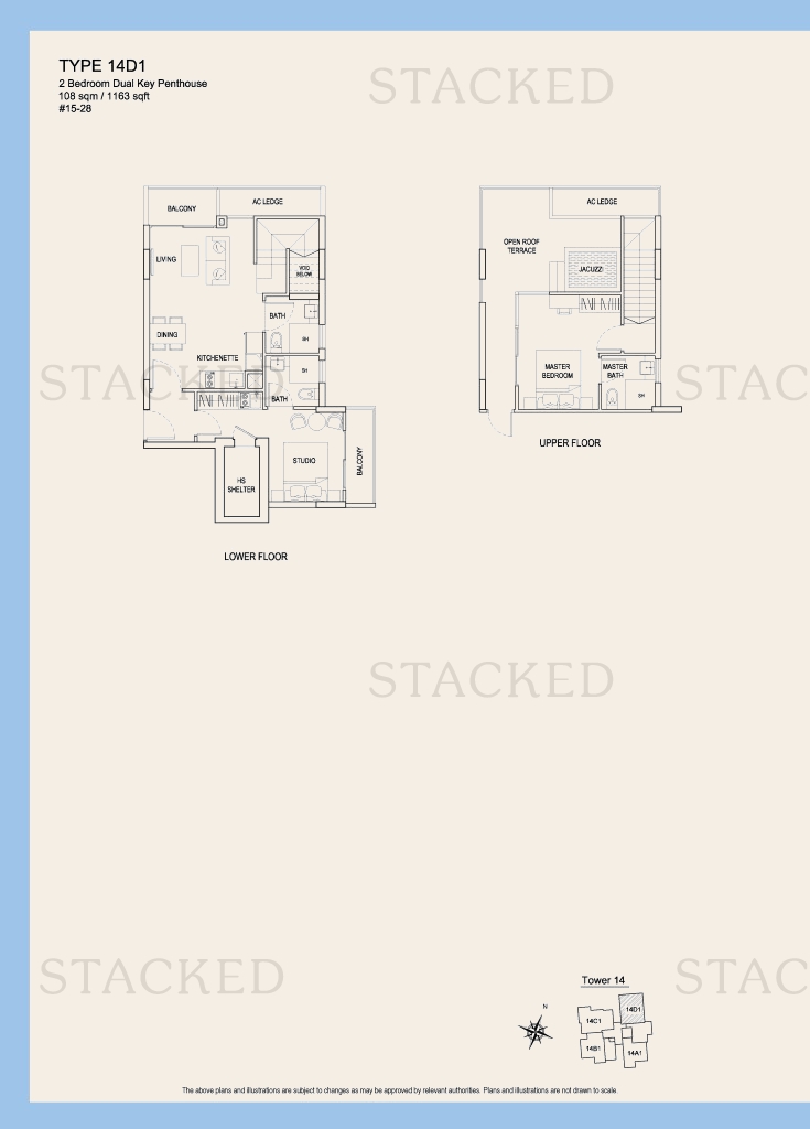 Stacked homes - Urban Vista Singapore Condo Floor Plans, Images And ...