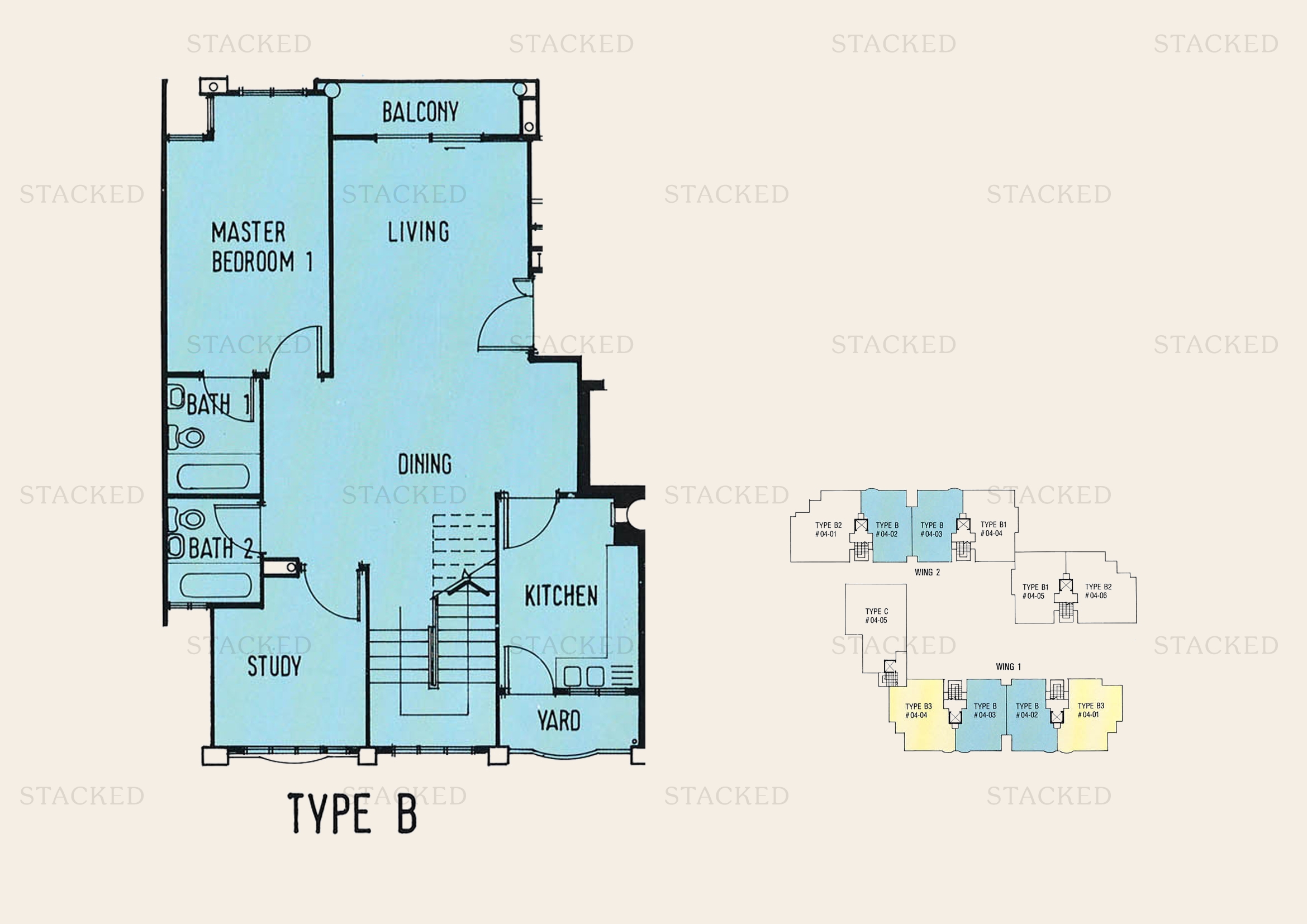 Stacked homes - Ville Royale Singapore Condo Floor Plans, Images And ...