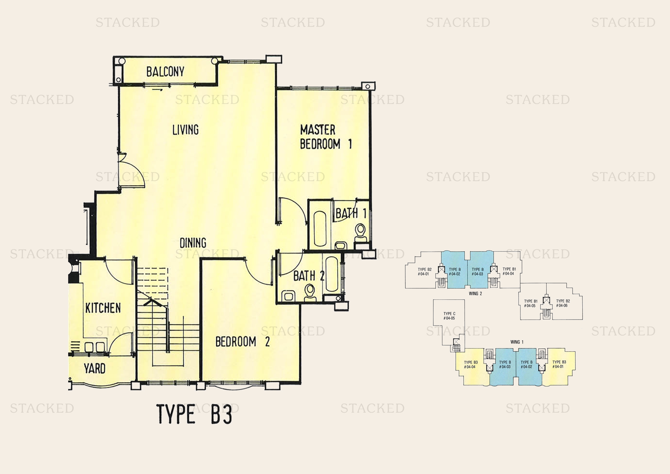 Stacked homes - Ville Royale Singapore Condo Floor Plans, Images And ...