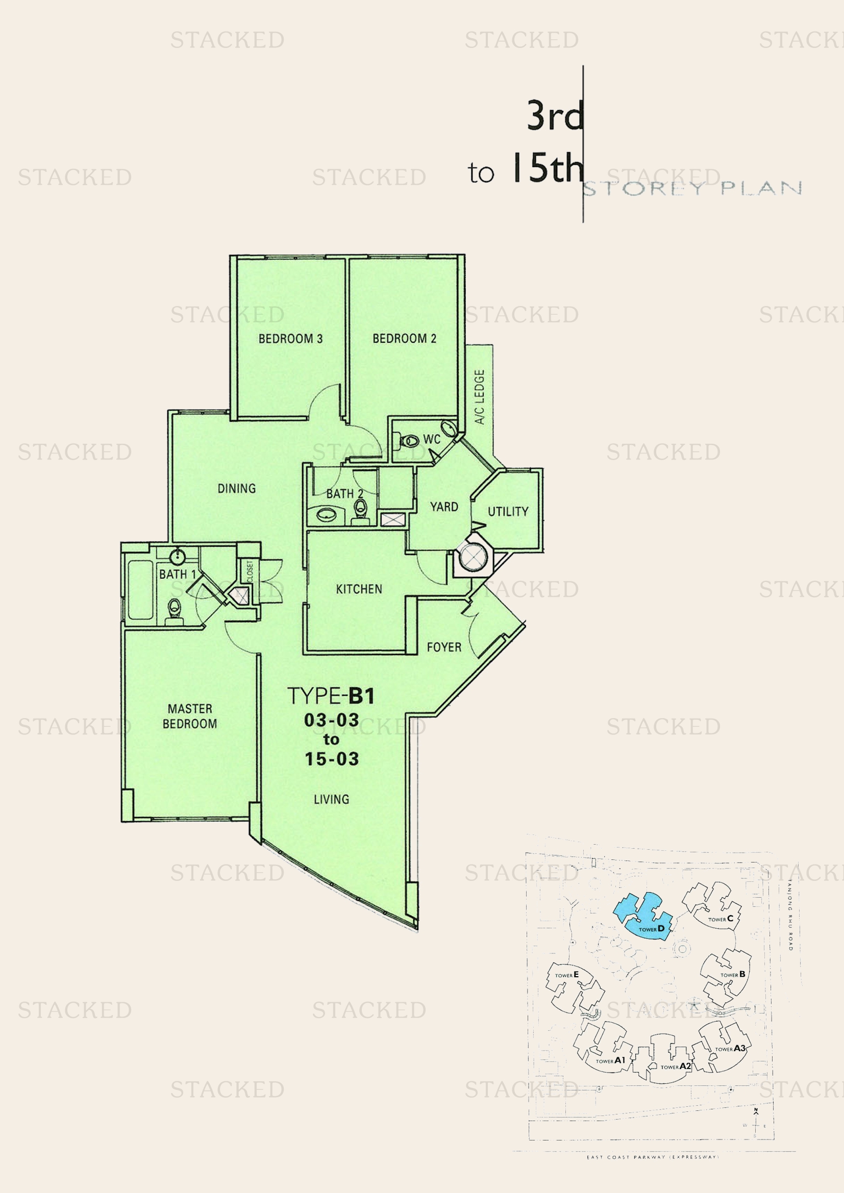 Stacked homes - Water Place Singapore Condo Floor Plans, Images And ...