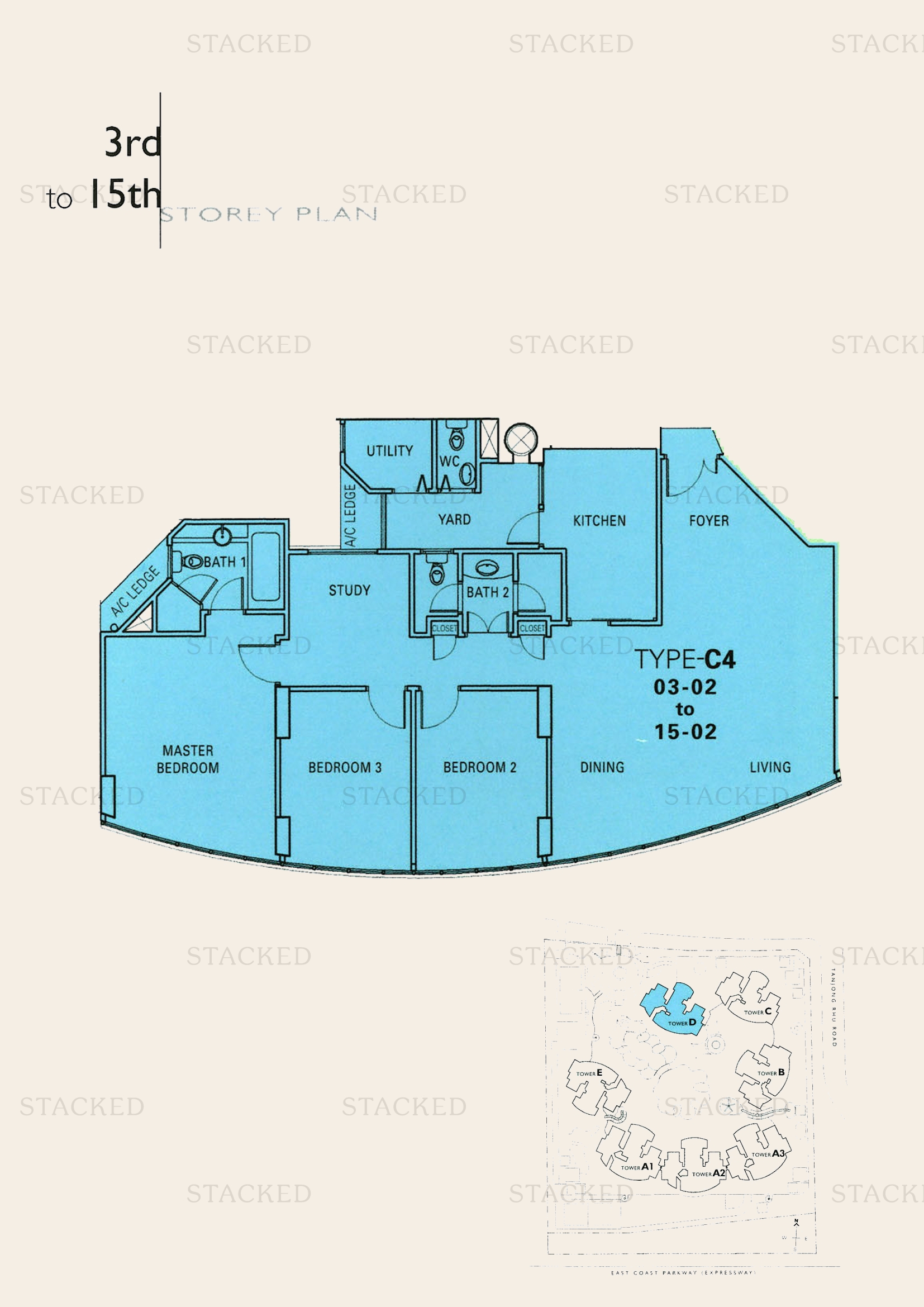 Stacked homes - Water Place Singapore Condo Floor Plans, Images And ...