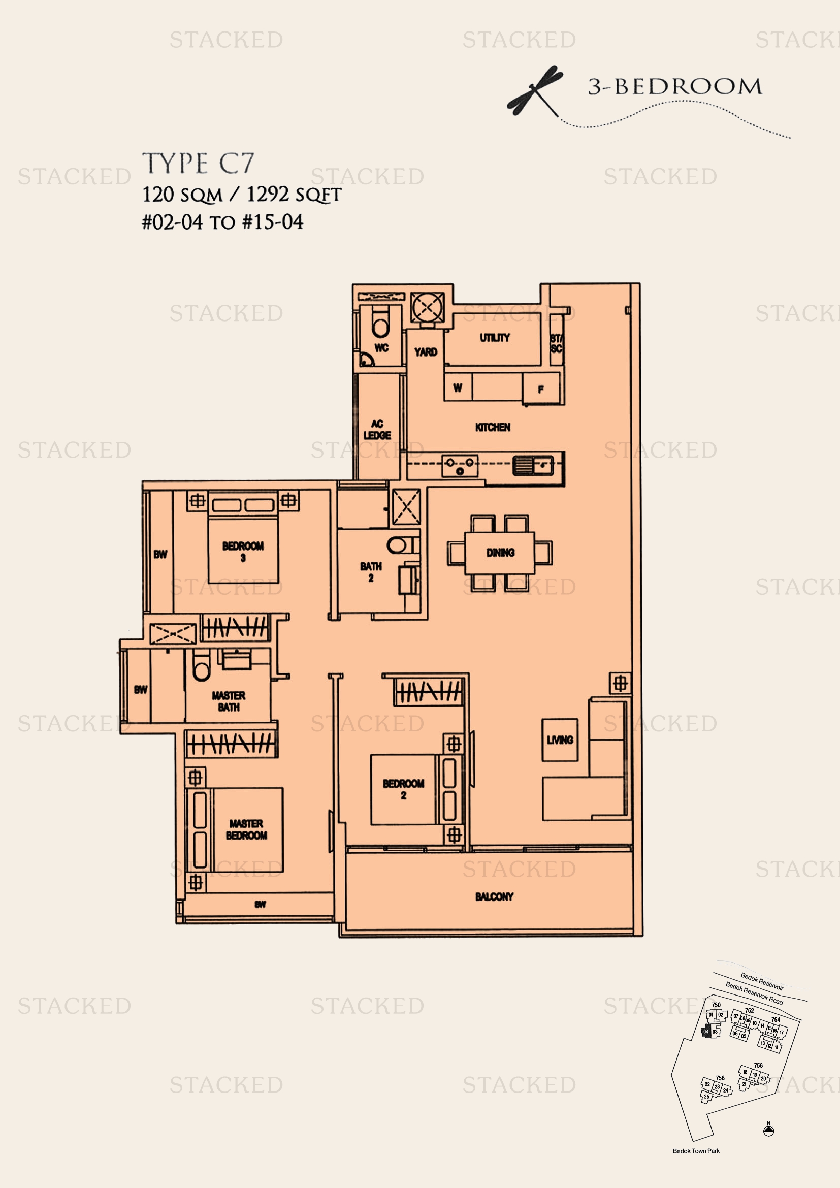 Stacked homes - Waterfront Gold Singapore Condo Floor Plans, Images And ...