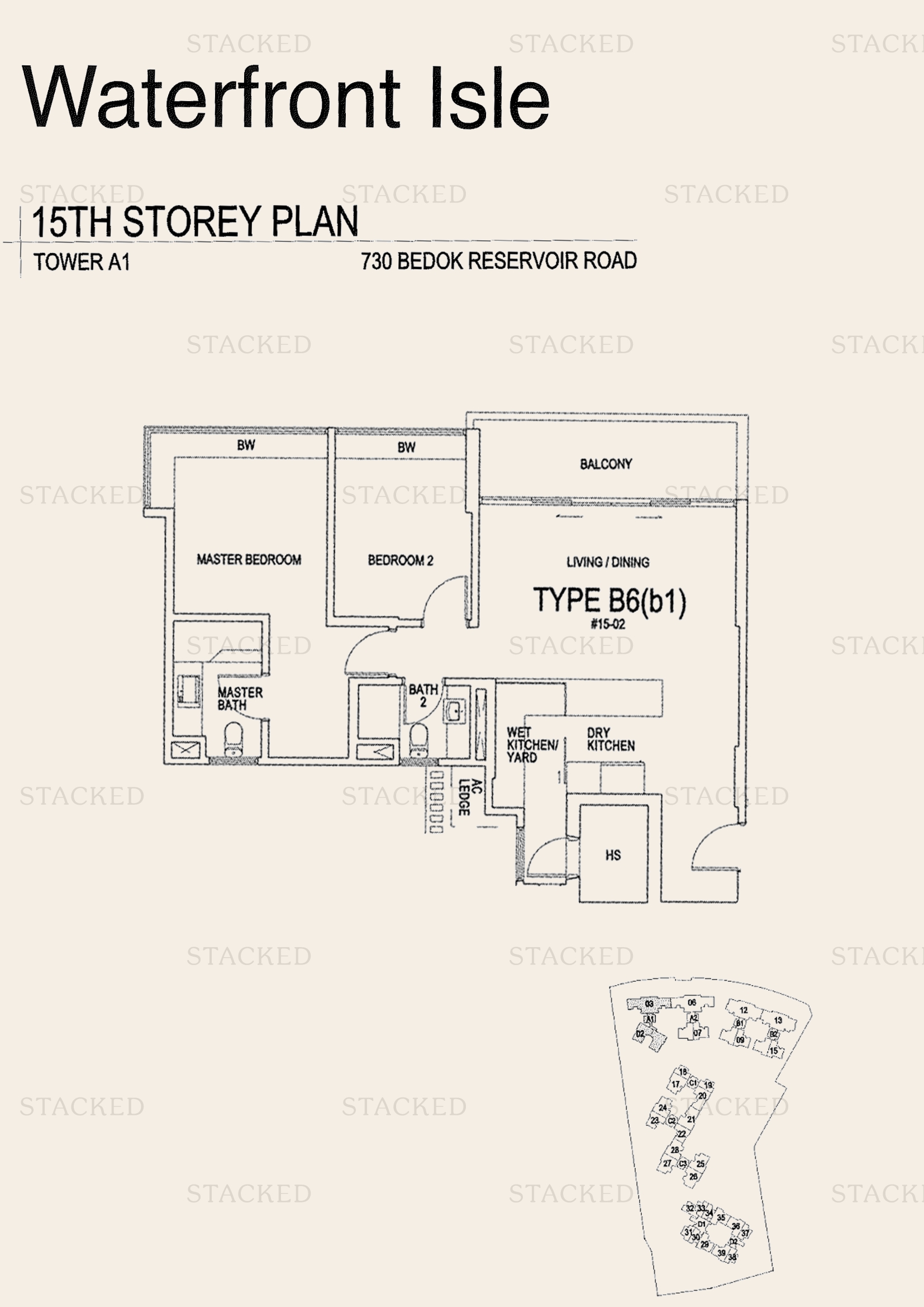 Stacked homes - Waterfront Isle Singapore Condo Floor Plans, Images And ...