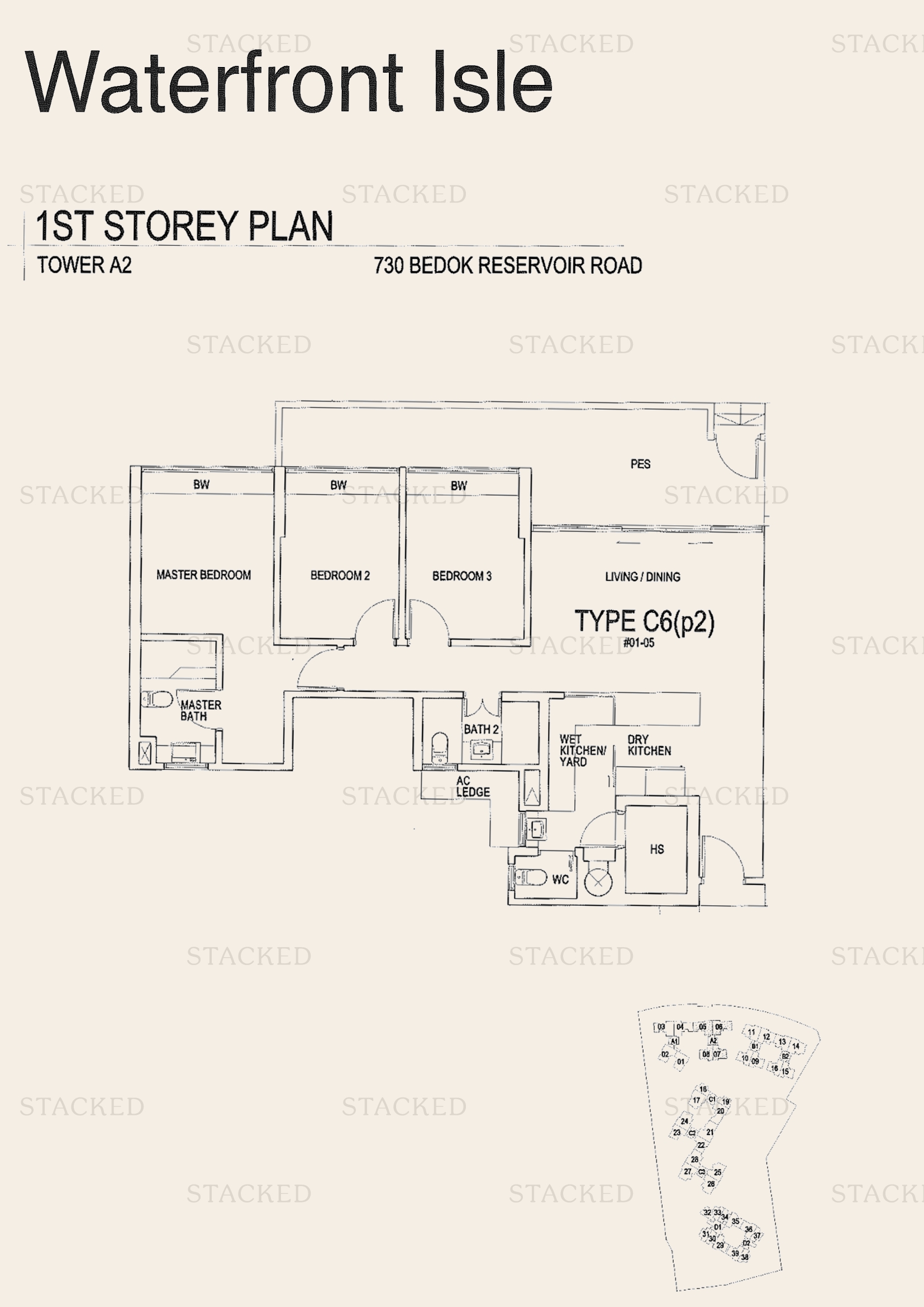 Stacked homes - Waterfront Isle Singapore Condo Floor Plans, Images And ...