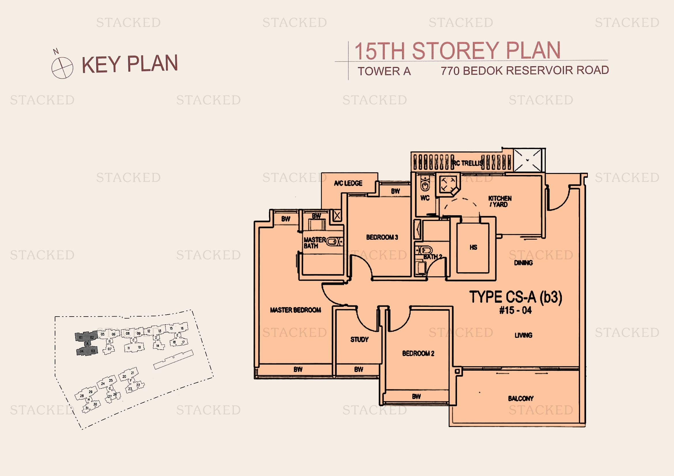 Stacked homes - Waterfront Key Singapore Condo Floor Plans, Images And ...