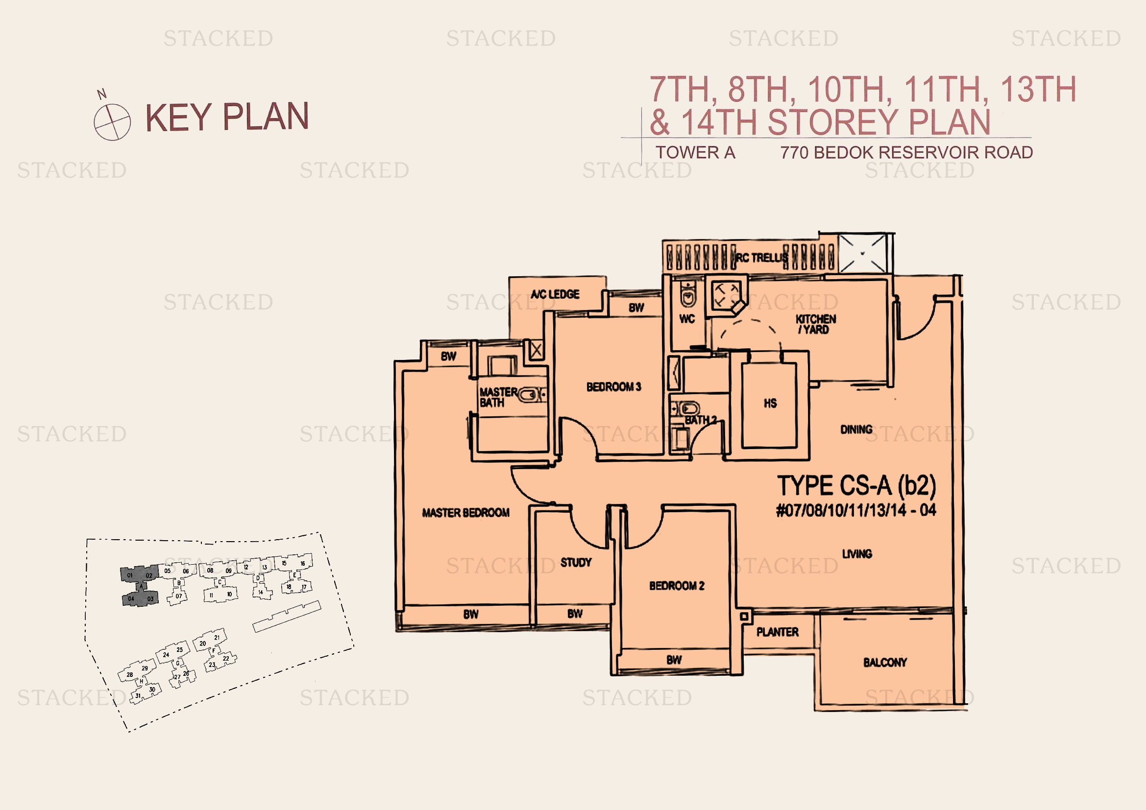 Stacked homes - Waterfront Key Singapore Condo Floor Plans, Images And ...