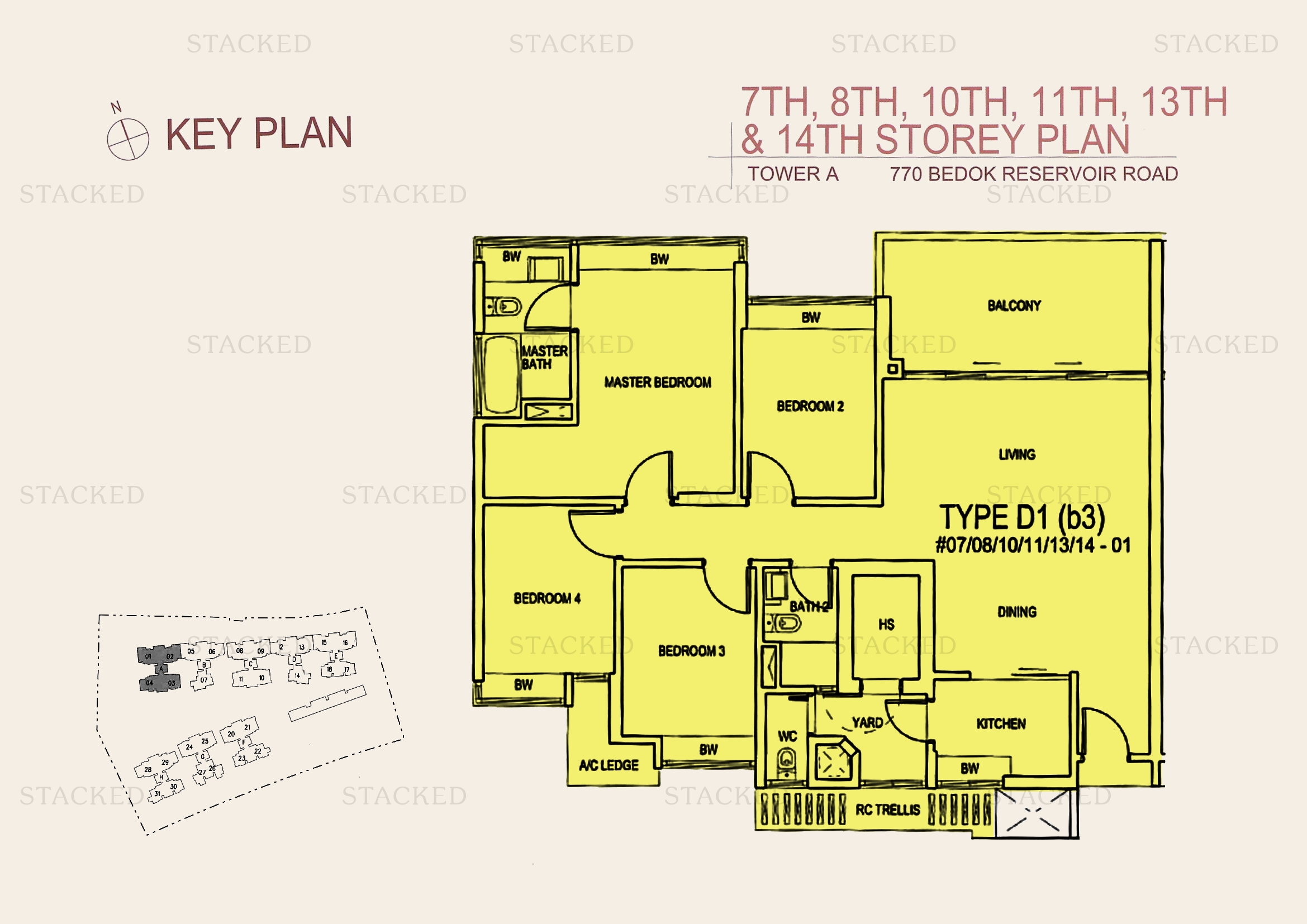 Stacked homes - Waterfront Key Singapore Condo Floor Plans, Images And ...
