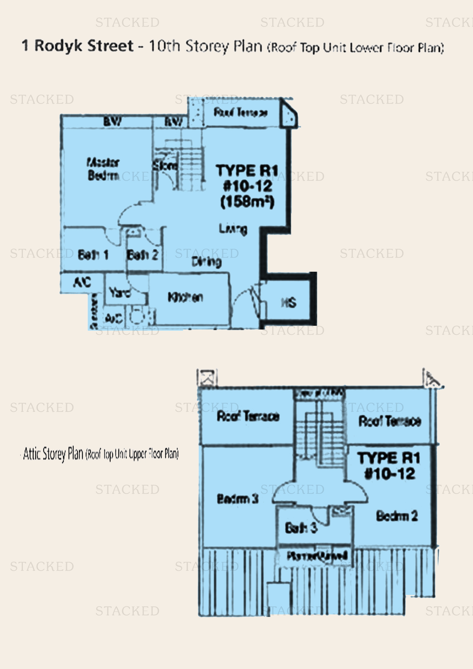 Stacked homes - Watermark Robertson Quay Singapore Condo Floor Plans ...
