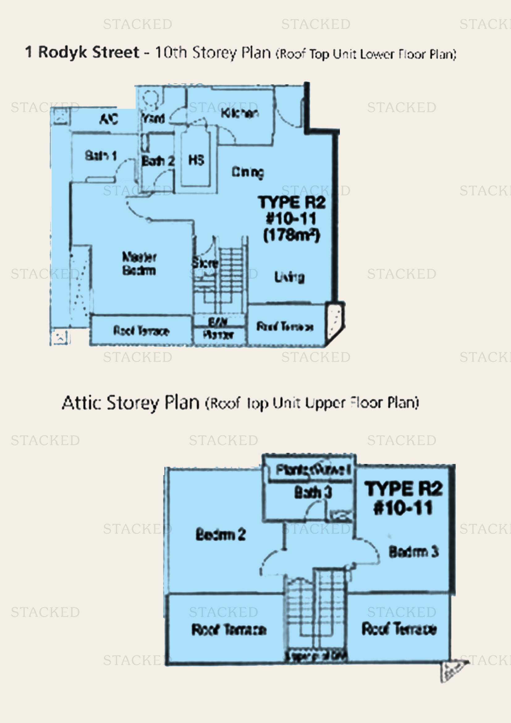 Stacked homes - Watermark Robertson Quay Singapore Condo Floor Plans ...