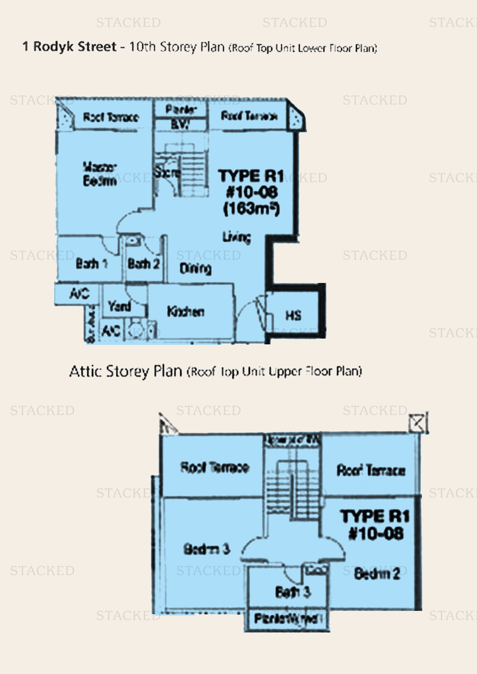 Stacked homes - Watermark Robertson Quay Singapore Condo Floor Plans ...