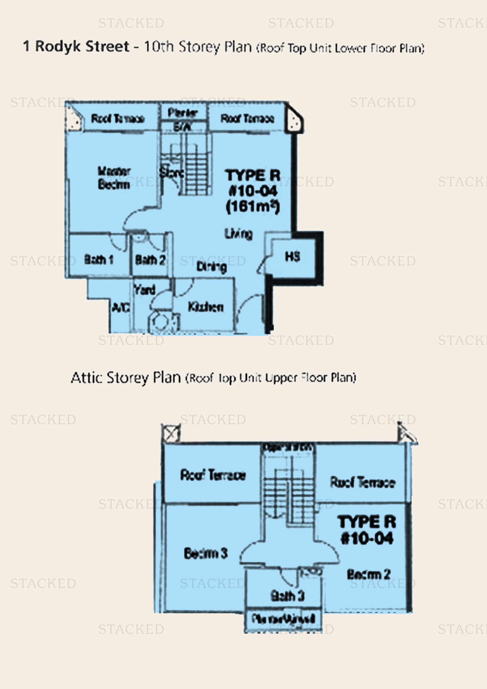 Stacked homes - Watermark Robertson Quay Singapore Condo Floor Plans ...