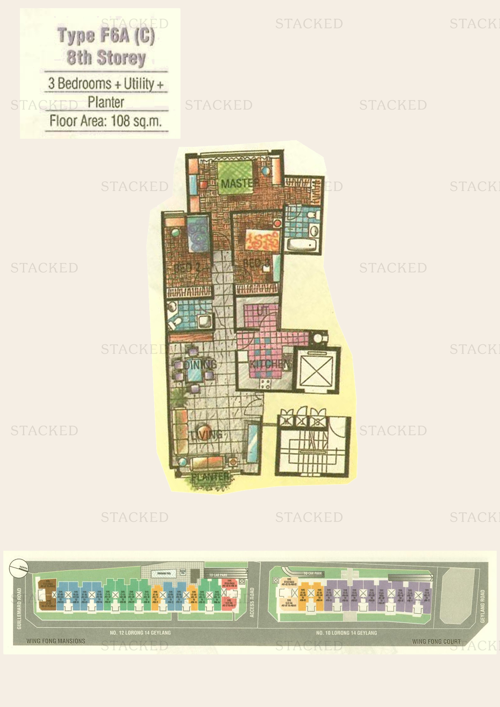 Stacked homes - Wing Fong Court Singapore Condo Floor Plans, Images And ...