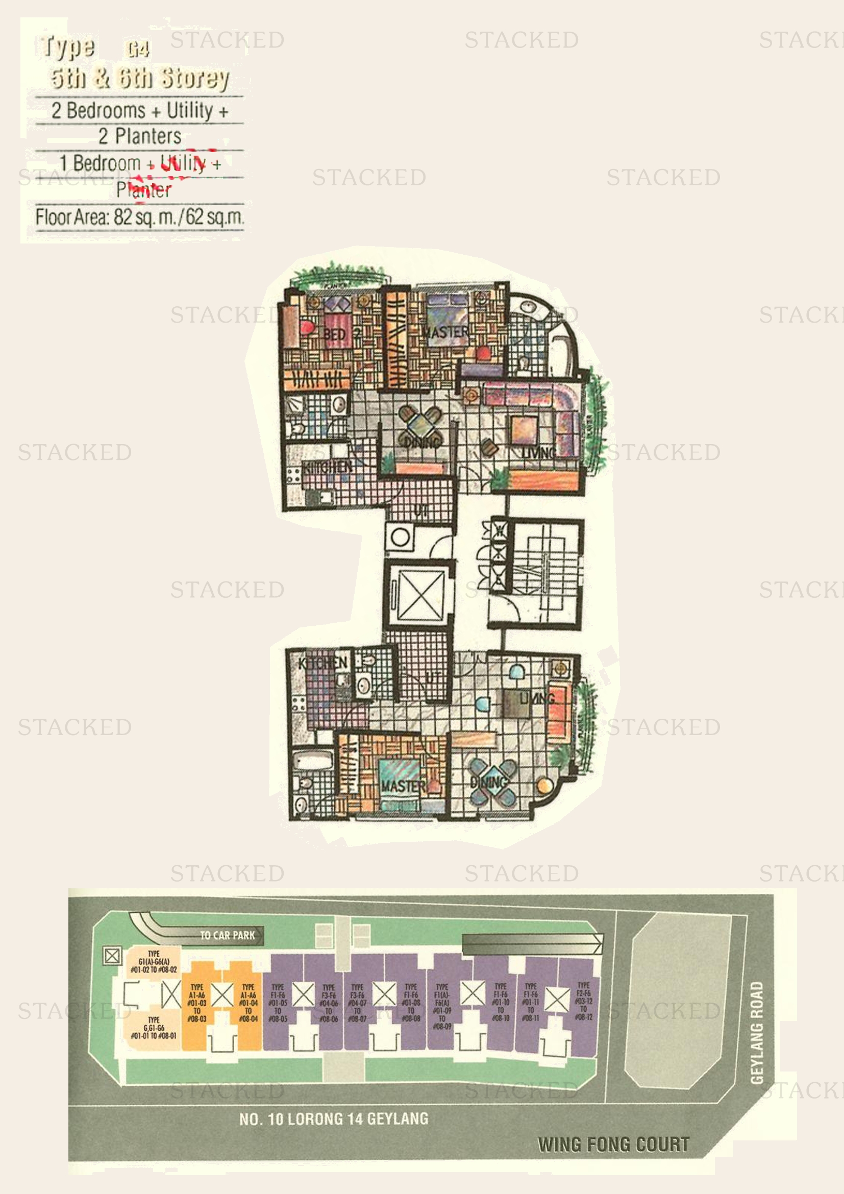 Stacked homes - Wing Fong Court Singapore Condo Floor Plans, Images And ...
