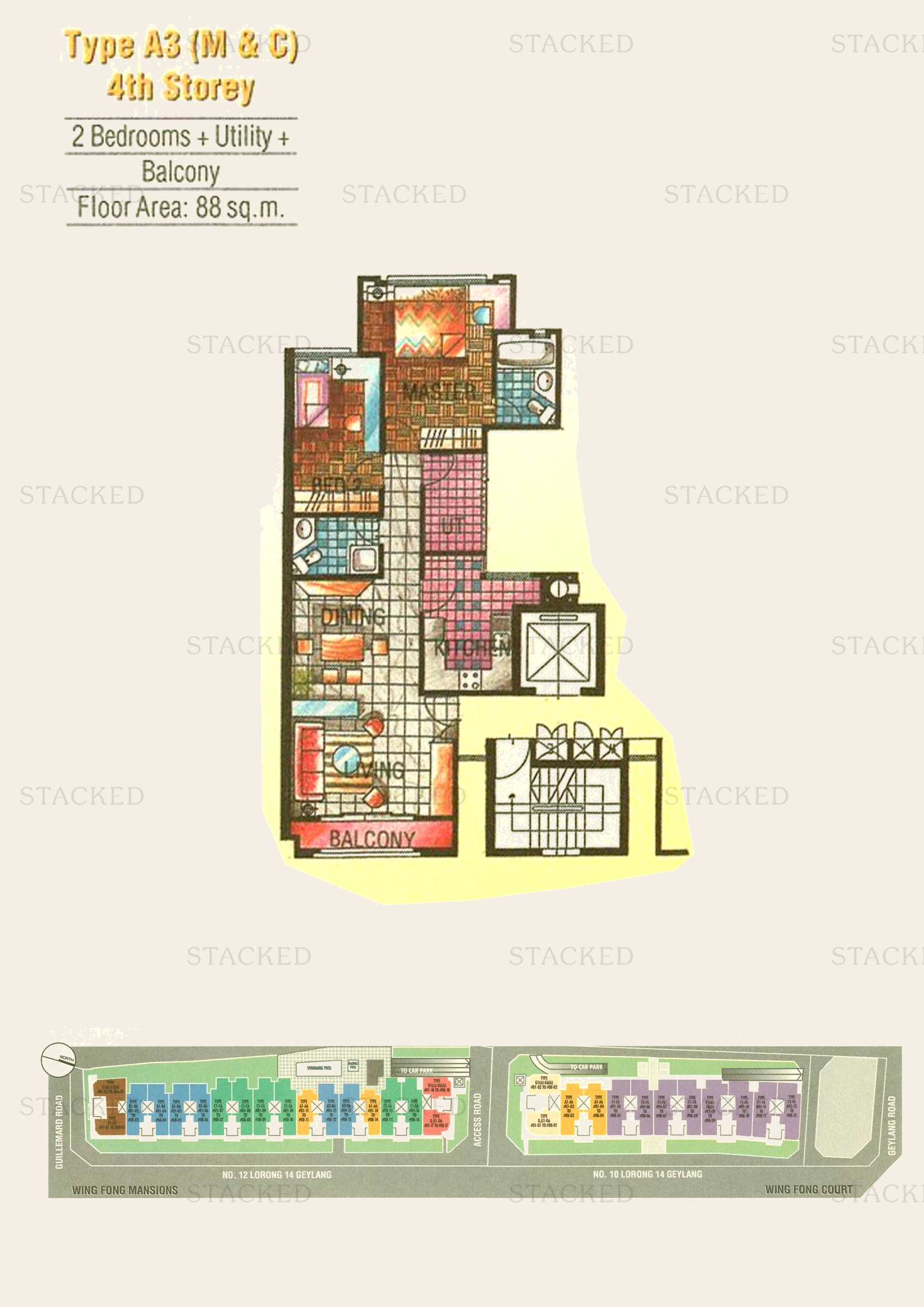Stacked homes - Wing Fong Court Singapore Condo Floor Plans, Images And ...