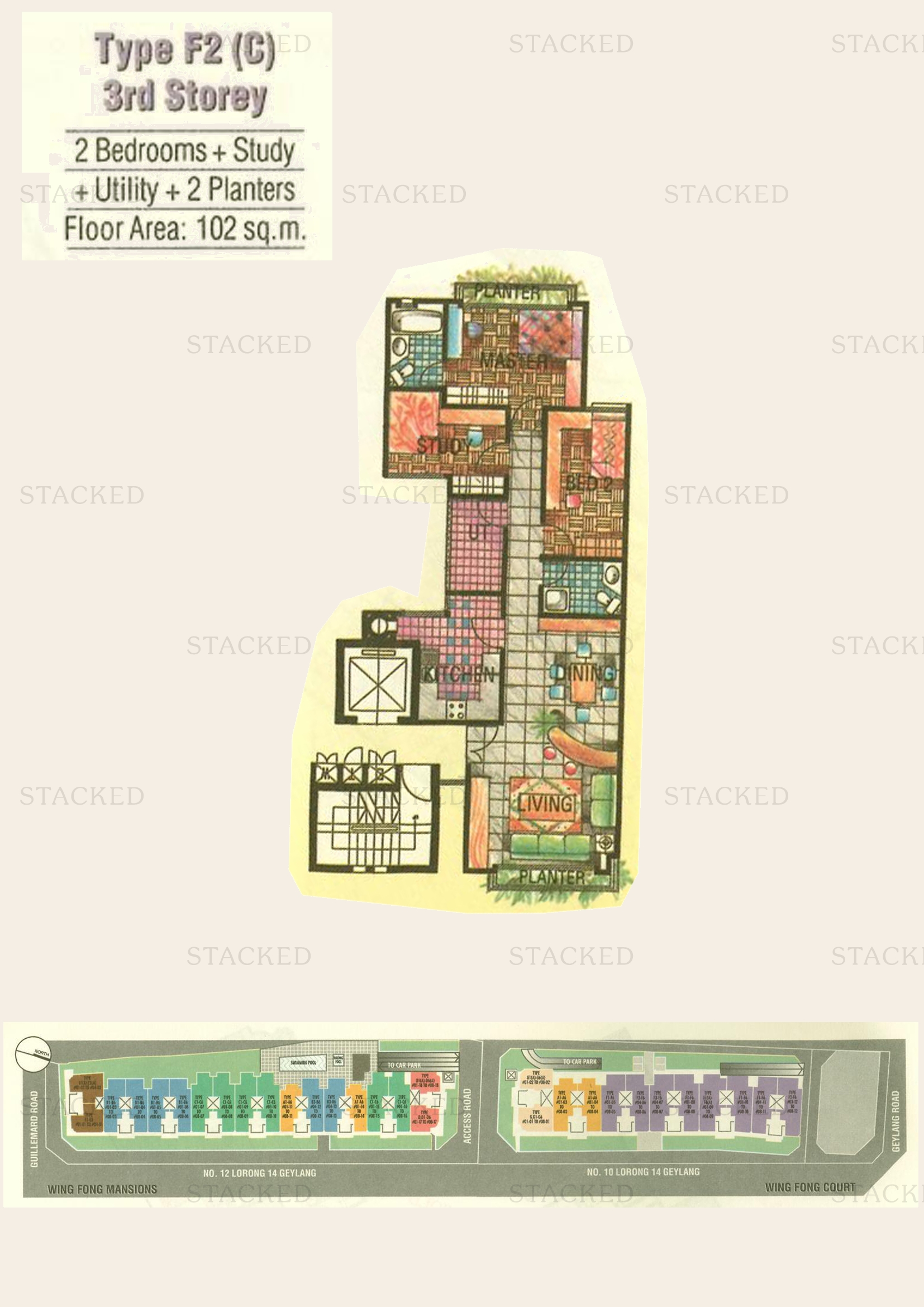 Stacked homes - Wing Fong Court Singapore Condo Floor Plans, Images And ...