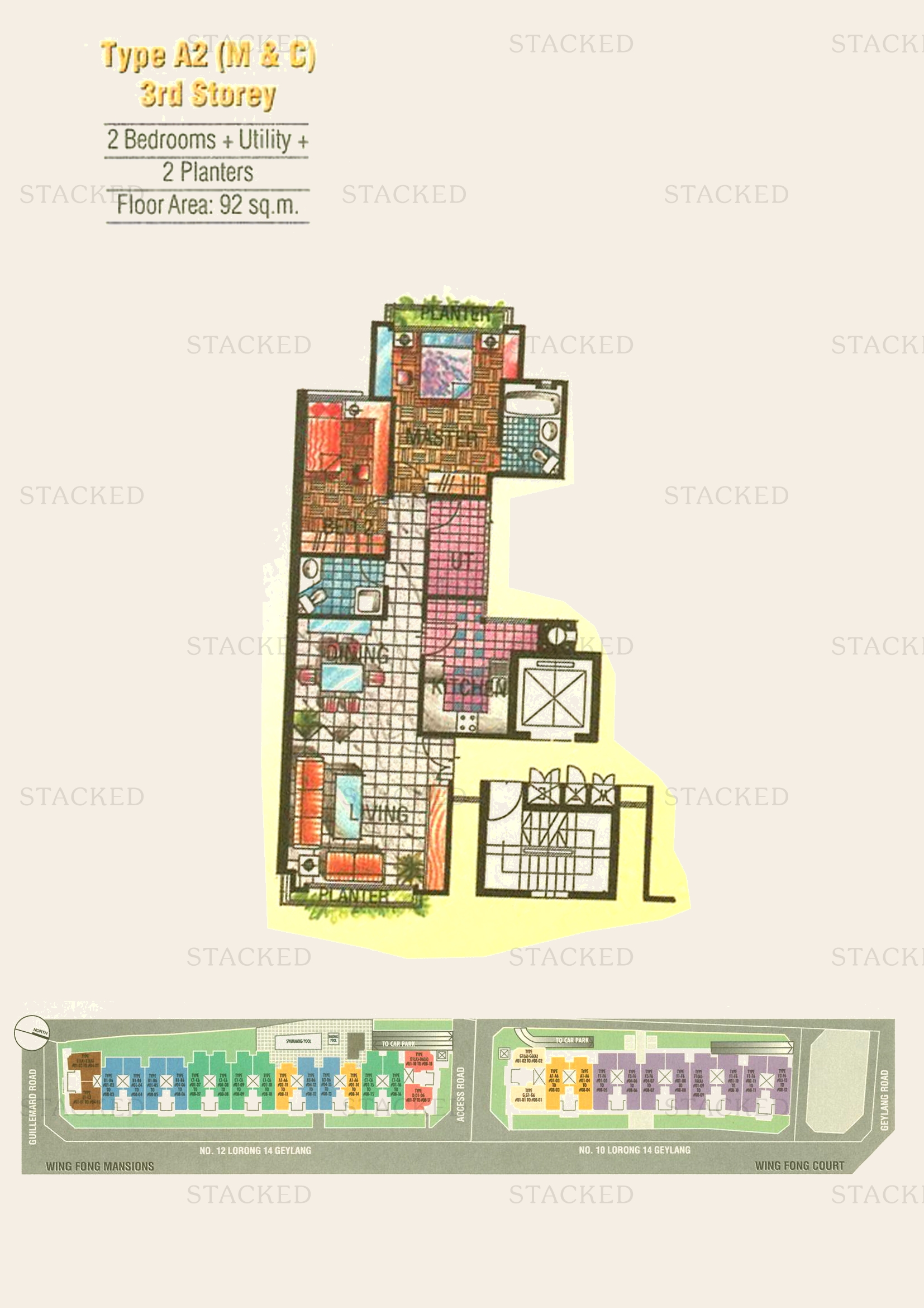 Stacked homes - Wing Fong Court Singapore Condo Floor Plans, Images And ...