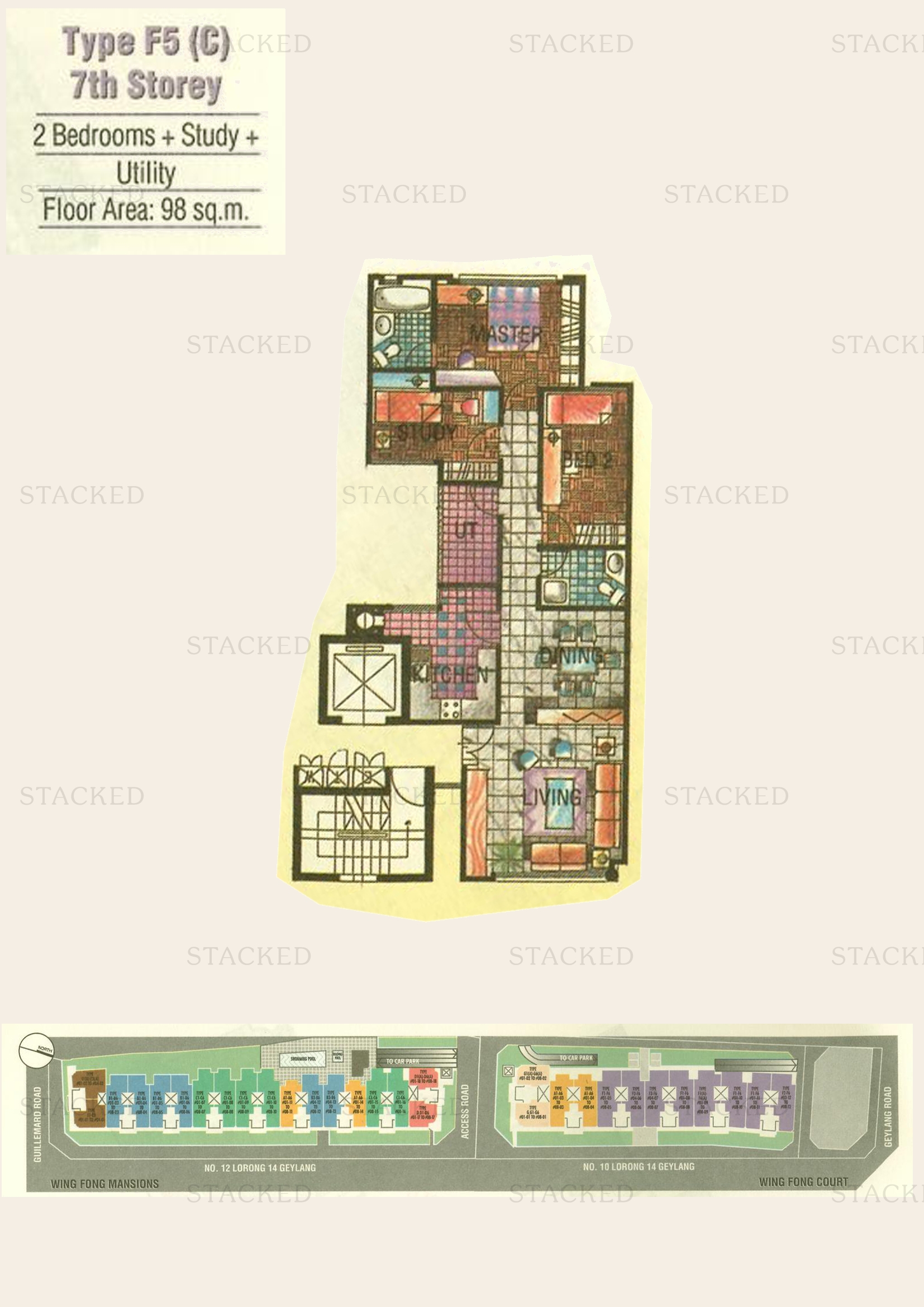 Stacked homes - Wing Fong Court Singapore Condo Floor Plans, Images And ...
