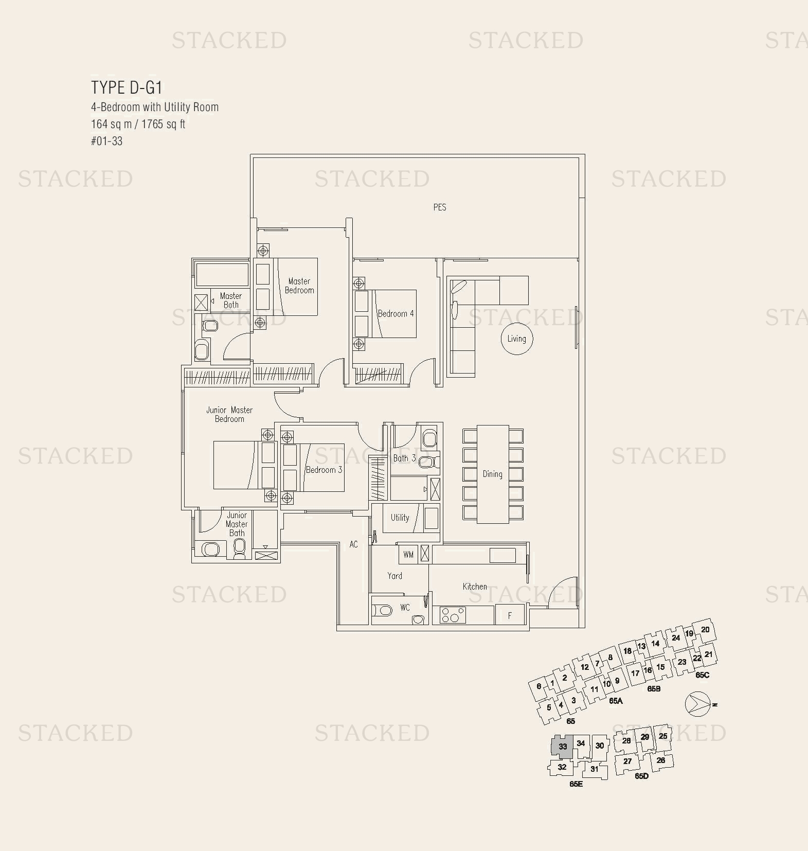 Stacked homes - Waterscape At Cavenagh Singapore Condo Floor Plans ...