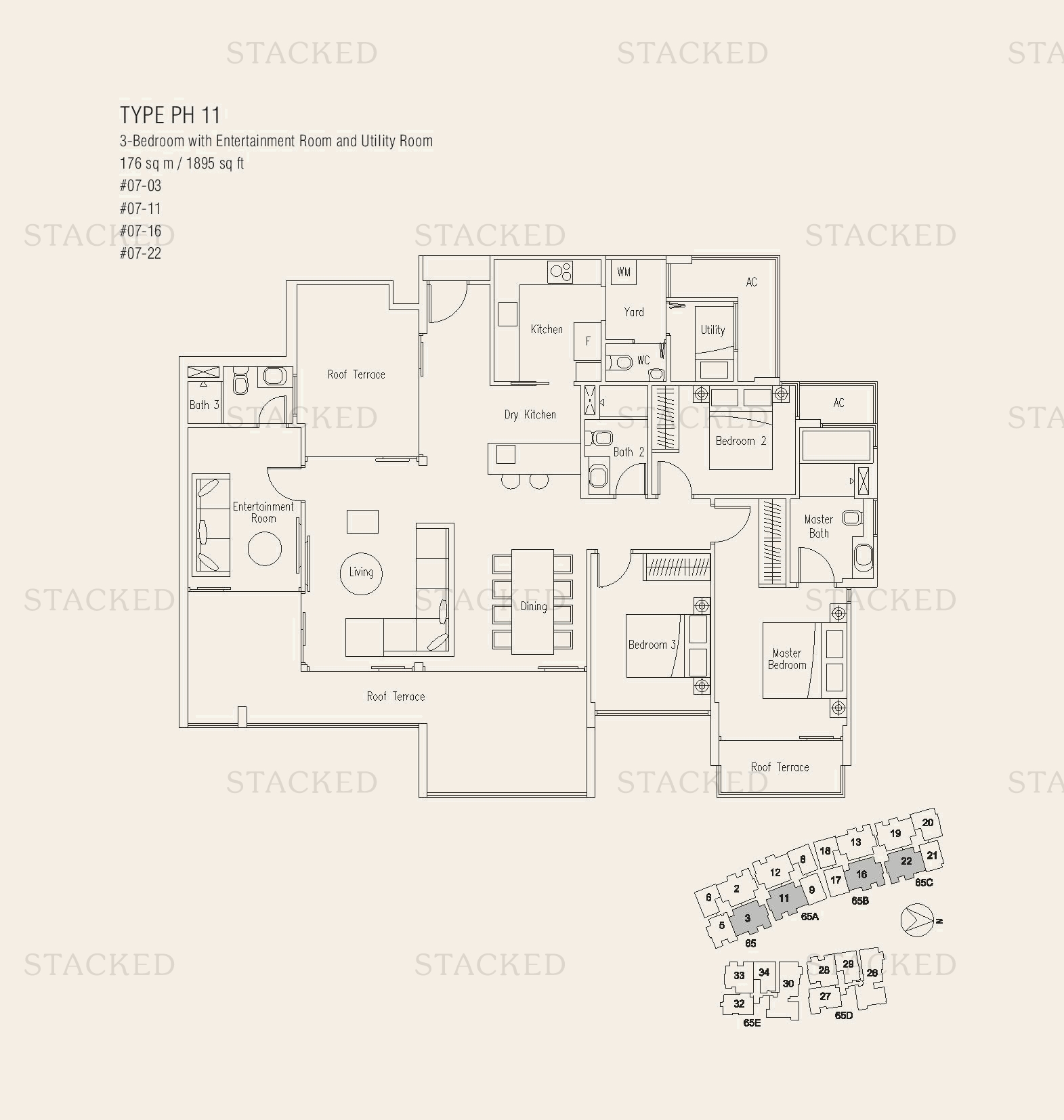 Stacked homes - Waterscape At Cavenagh Singapore Condo Floor Plans ...
