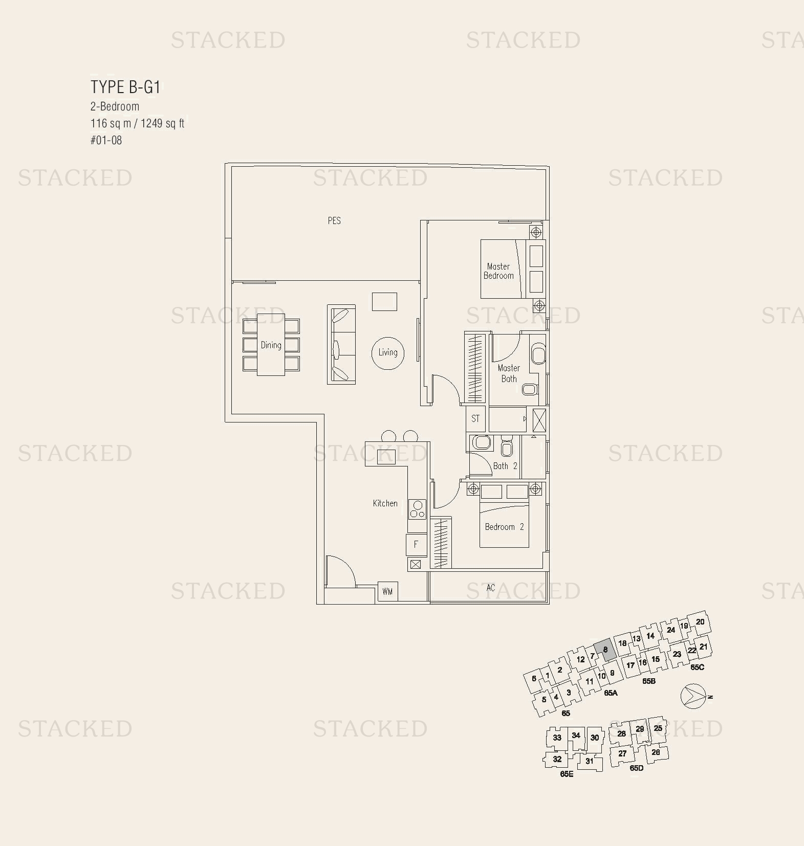Stacked homes - Waterscape At Cavenagh Singapore Condo Floor Plans ...