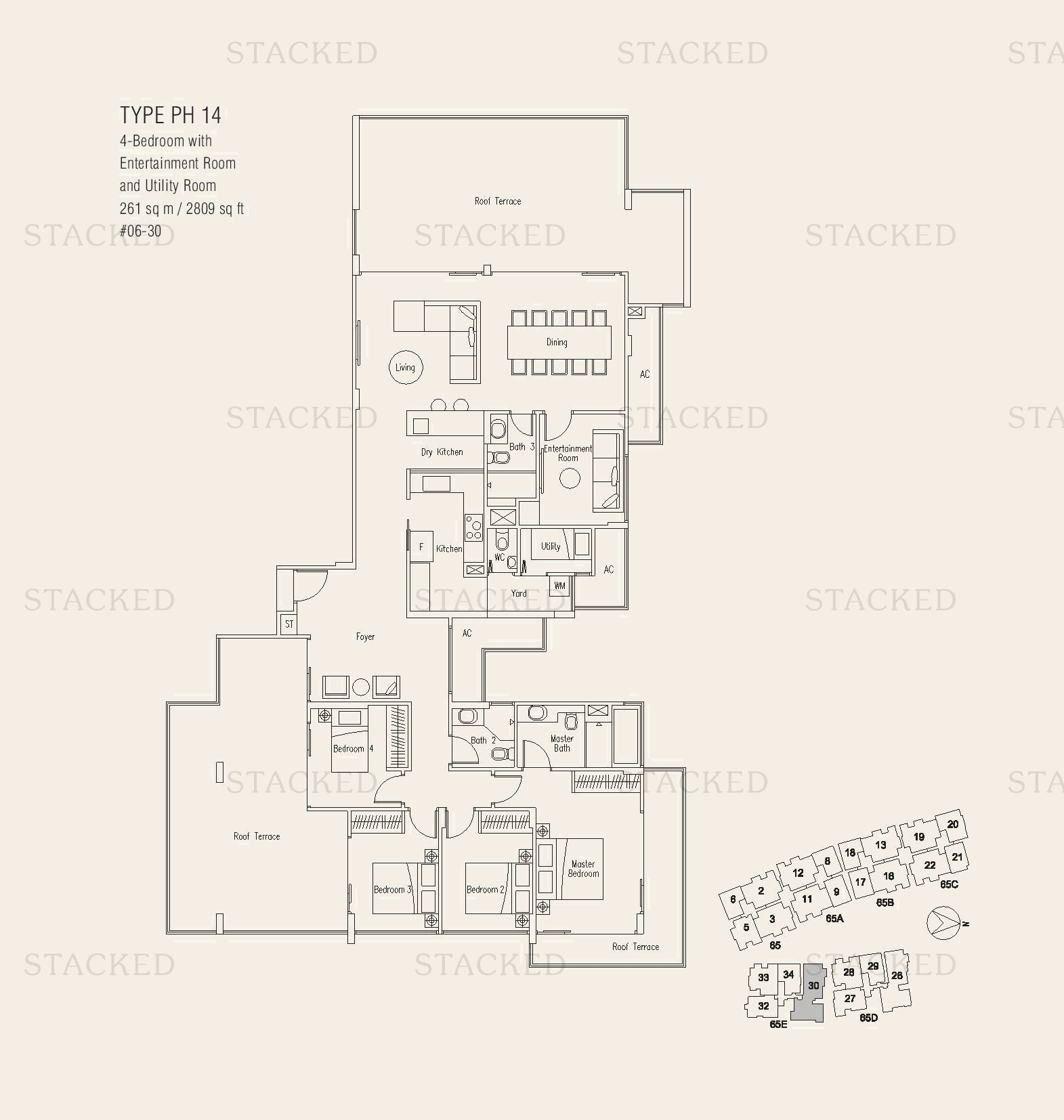 Stacked homes - Waterscape At Cavenagh Singapore Condo Floor Plans ...