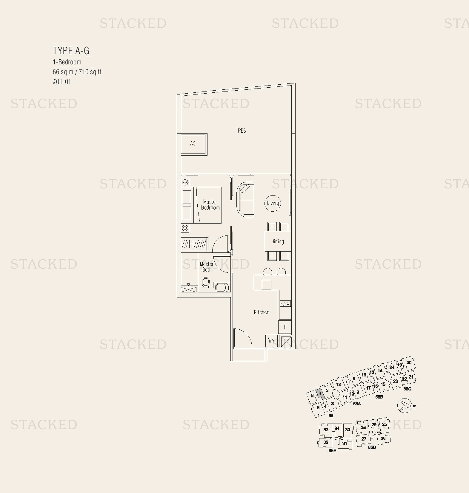 Stacked homes - Waterscape At Cavenagh Singapore Condo Floor Plans ...