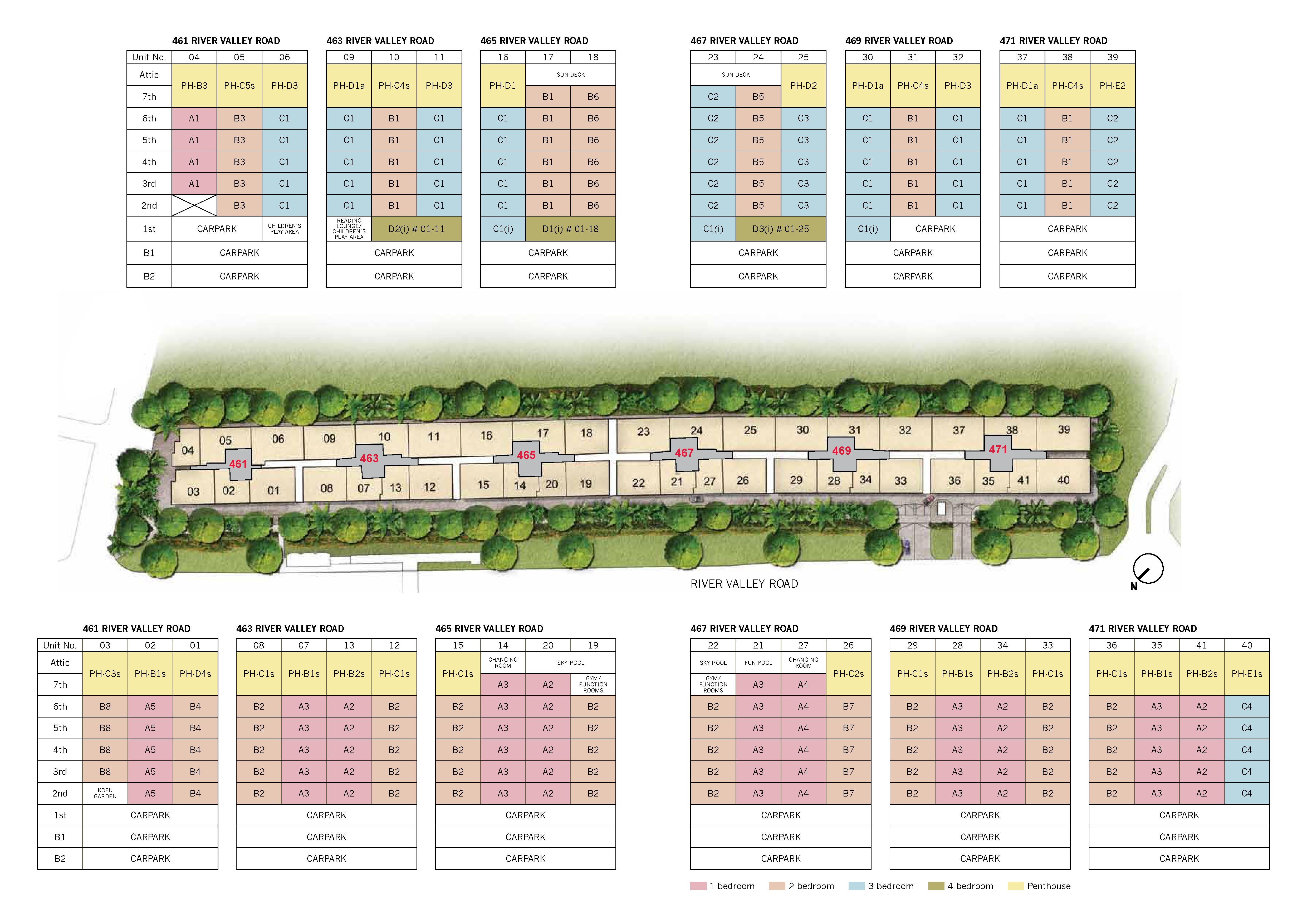 Stacked homes - Rv Residences Singapore Condo Floor Plans, Images And ...