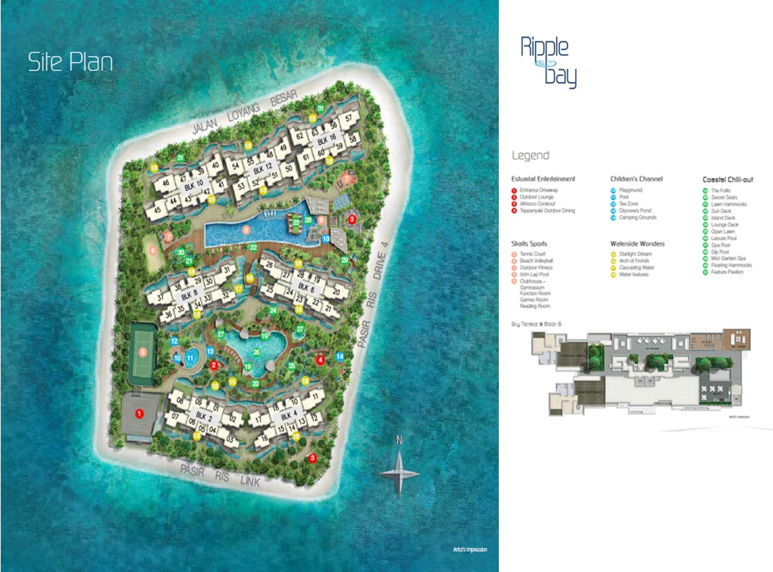 Stacked homes - Ripple Bay Singapore Condo Floor Plans, Images And ...