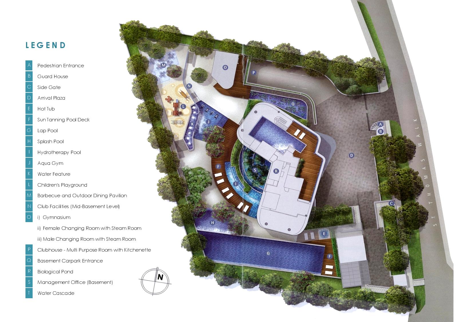 Stacked homes - Skyline 360 @ Saint Thomas Walk Singapore Condo Floor ...