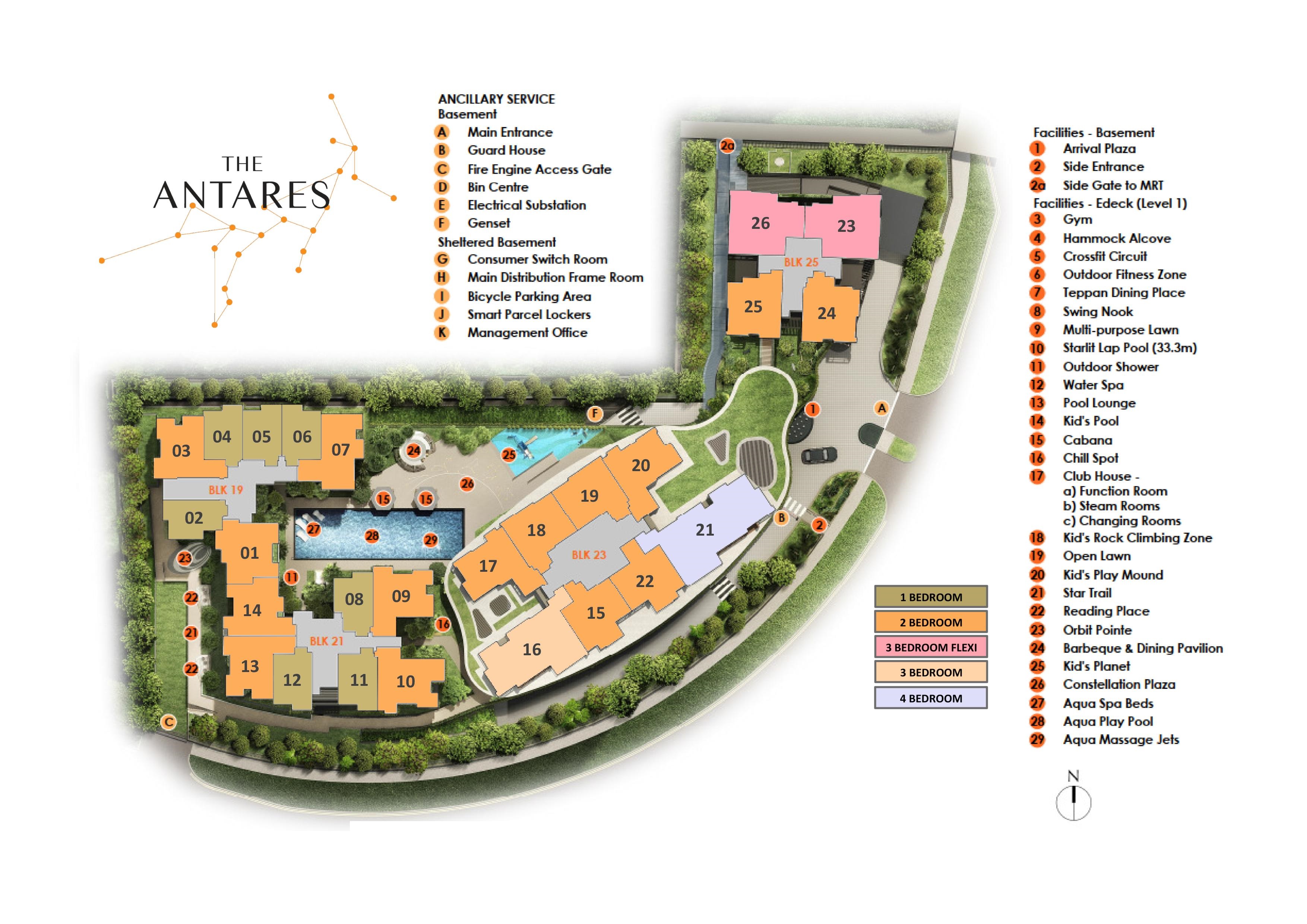 Stacked homes - The Antares Singapore Condo Floor Plans, Images And ...