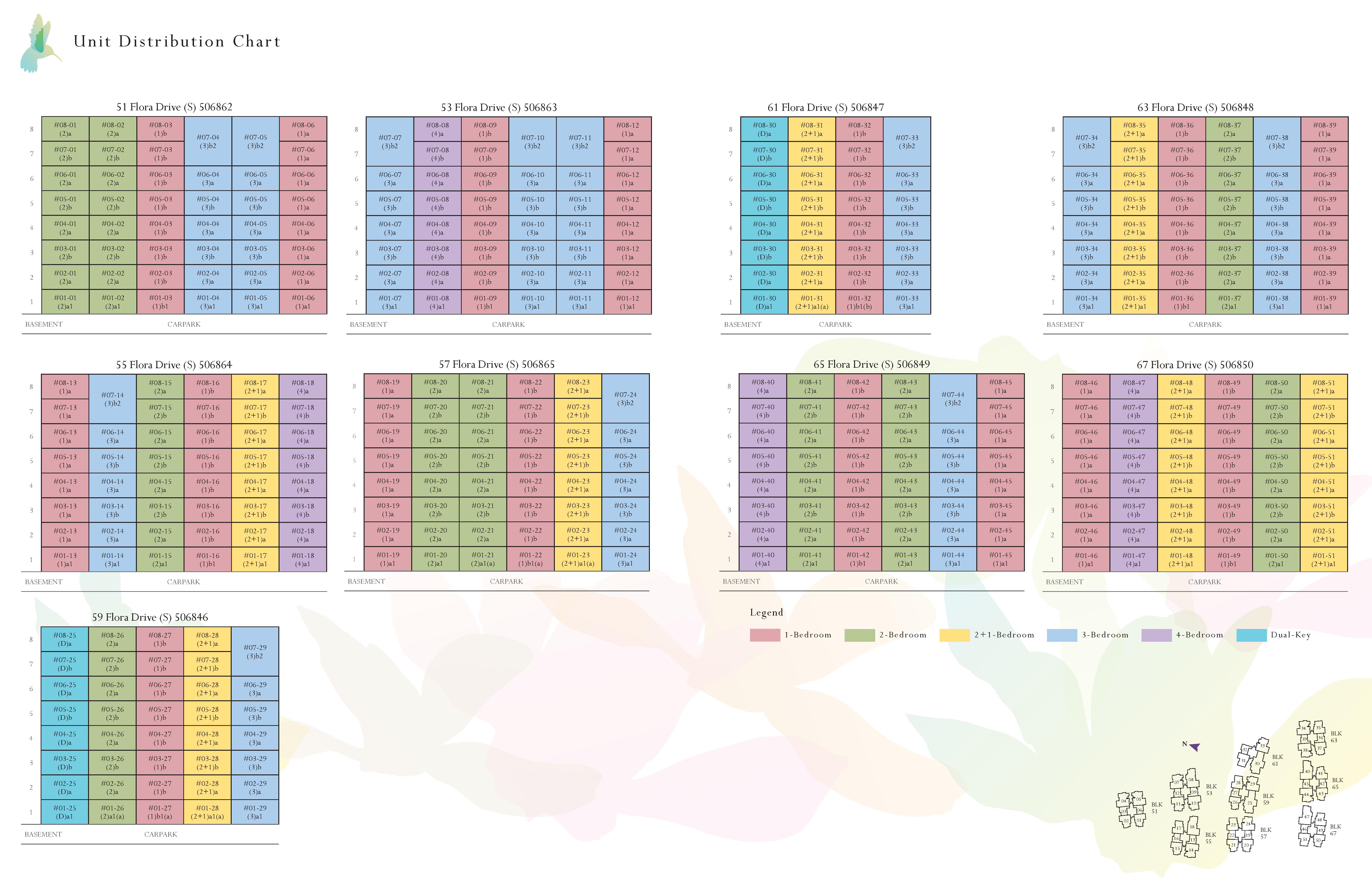 Stacked homes - The Inflora Singapore Condo Floor Plans, Images And ...
