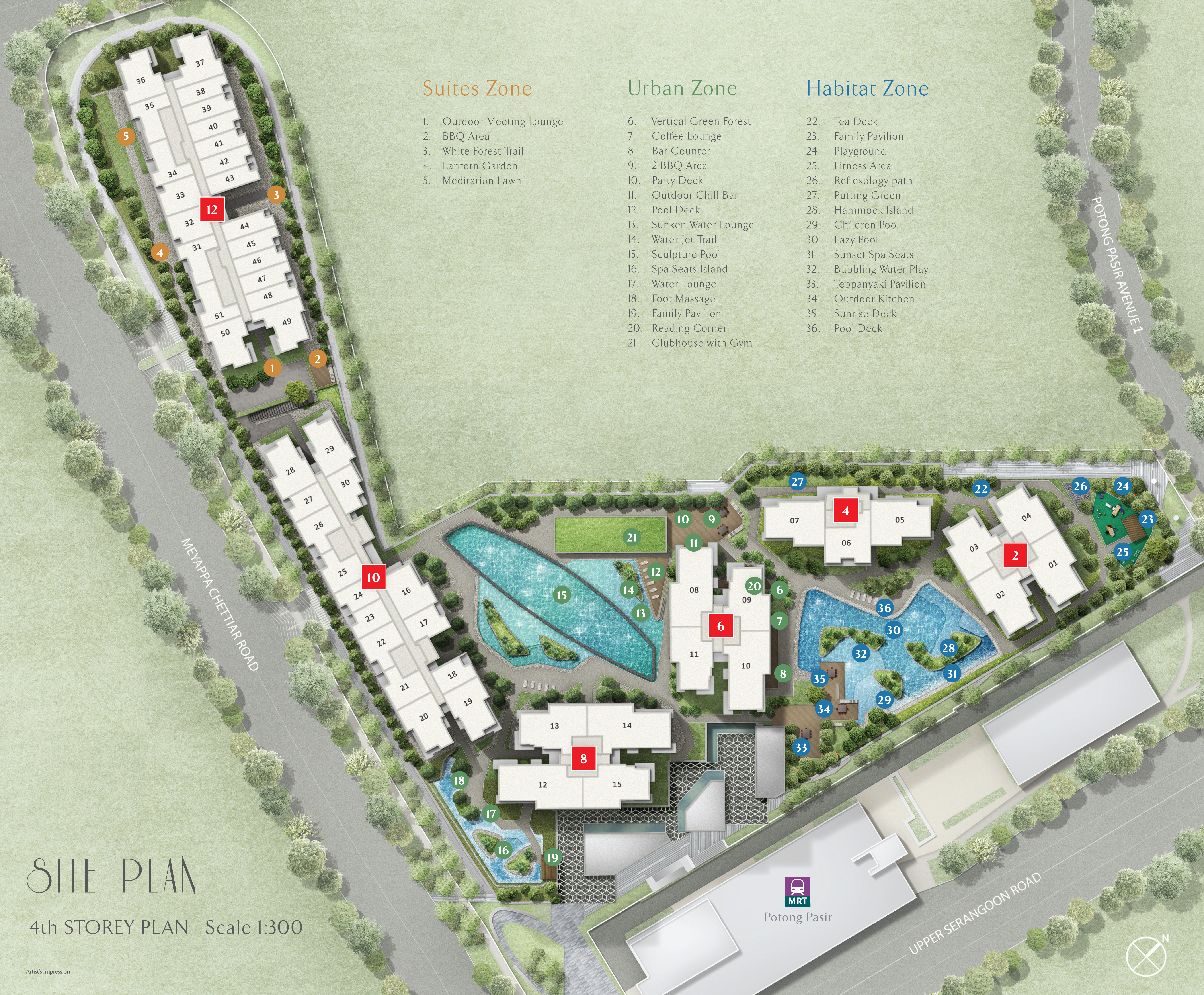 Stacked homes - The Poiz Residences Singapore Condo Floor Plans, Images ...