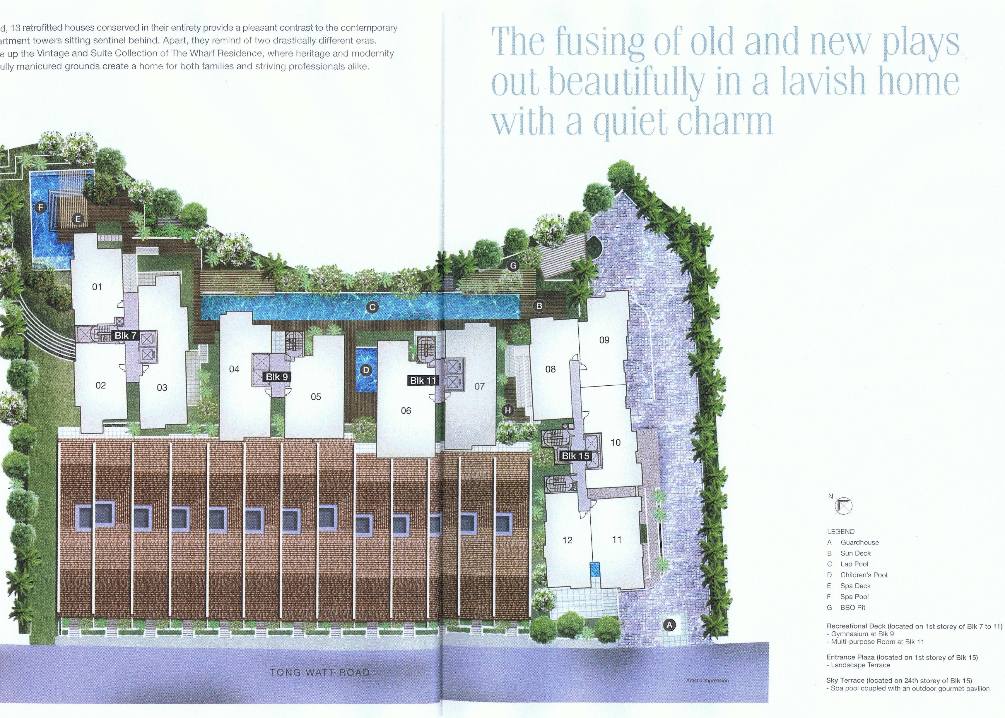 Stacked homes - The Wharf Residence Singapore Condo Floor Plans, Images ...