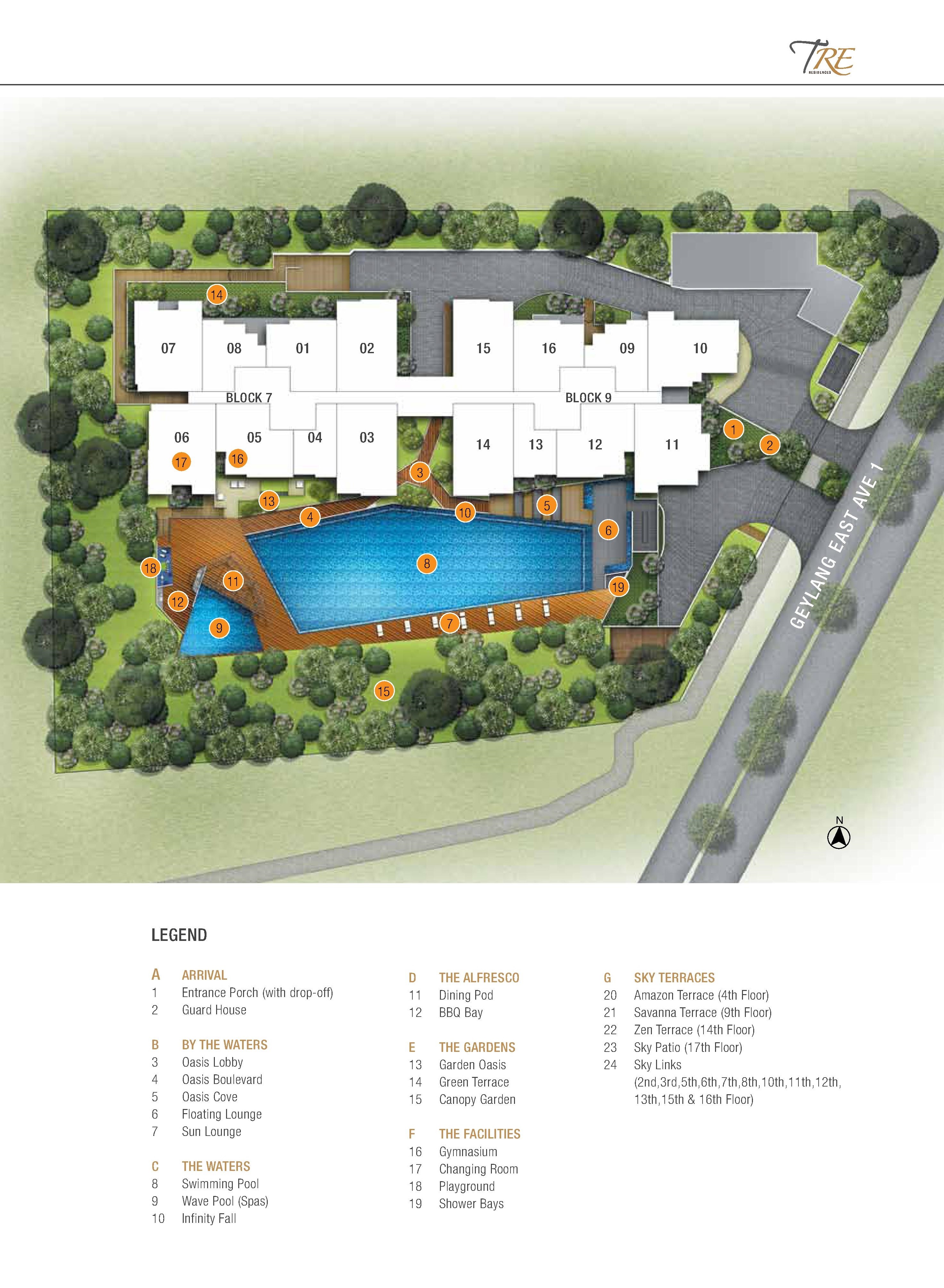 Stacked homes - Tre Residences Singapore Condo Floor Plans, Images And ...